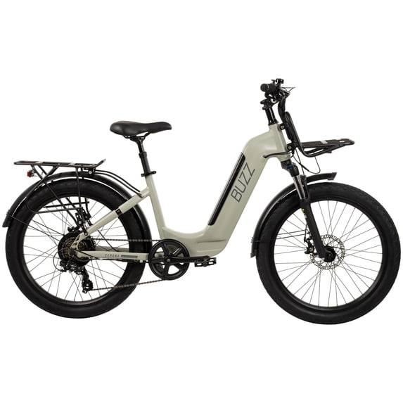 Buzz 24" Cerana 2 48V Electric Bike, Fits Riders 60"+, Moss Green ...