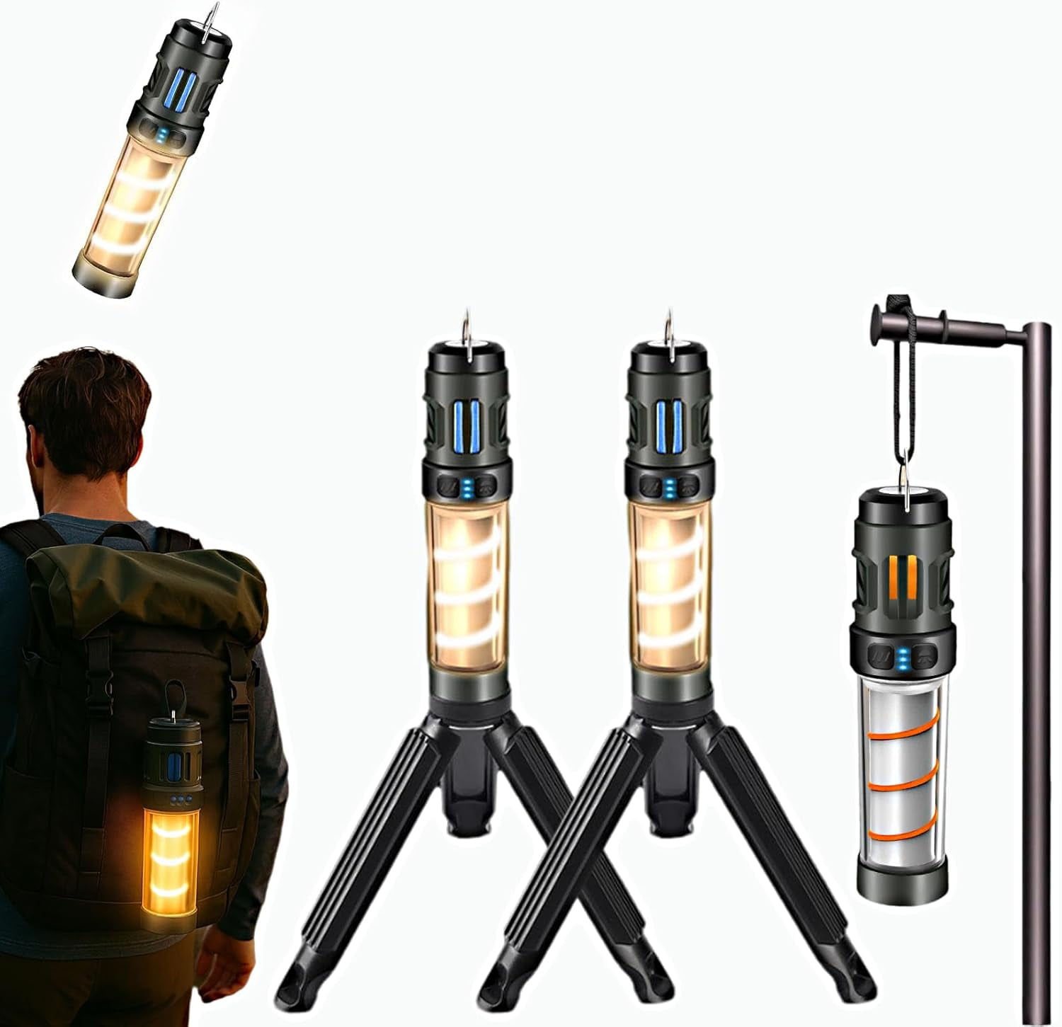 Buzz Defense Portable, BuzzDefense Dual Mode Camping Lantern, 2025 New ...