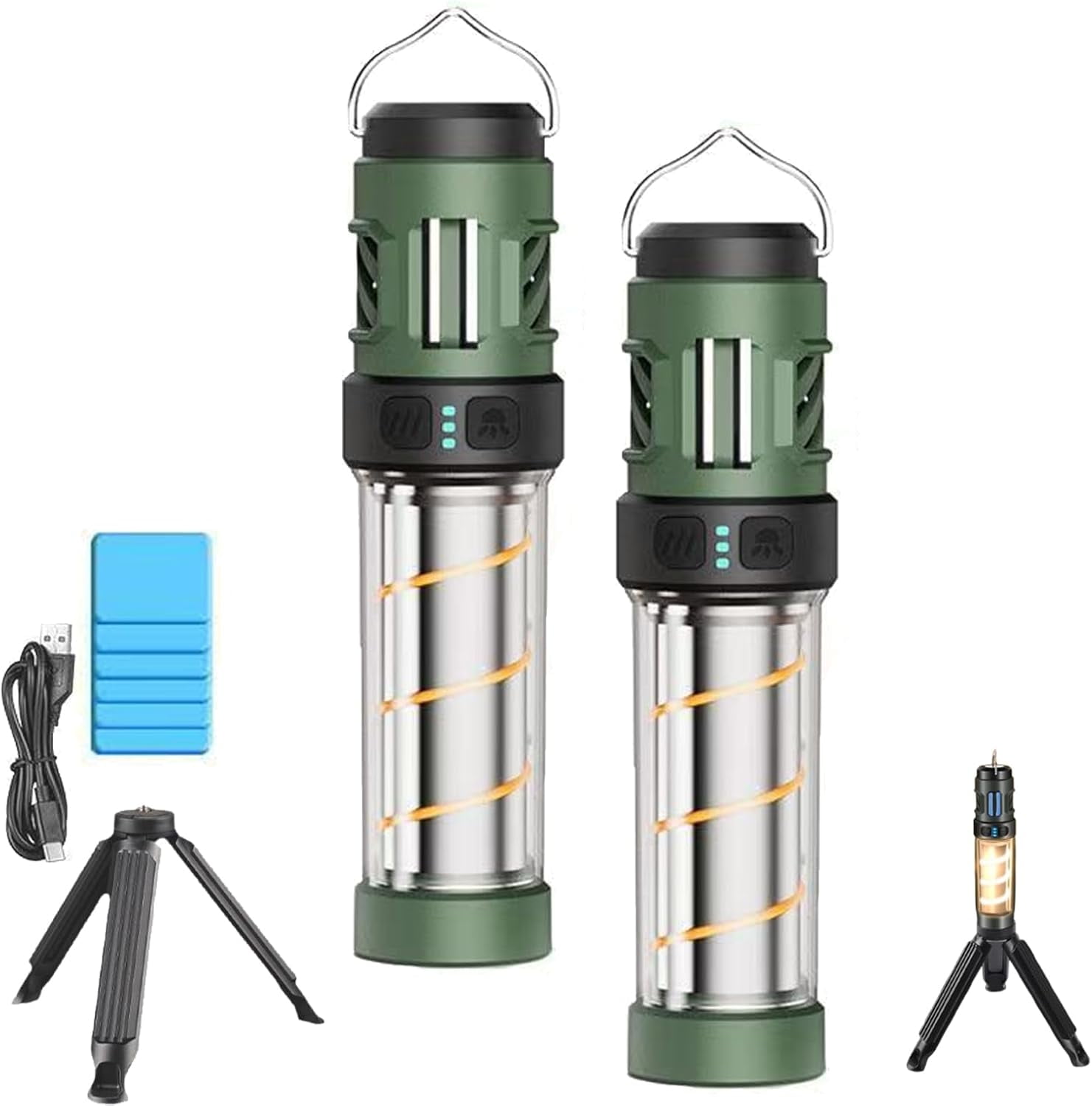 Buzz Defense Portable, BuzzDefense Portable Integrated Camping Light ...