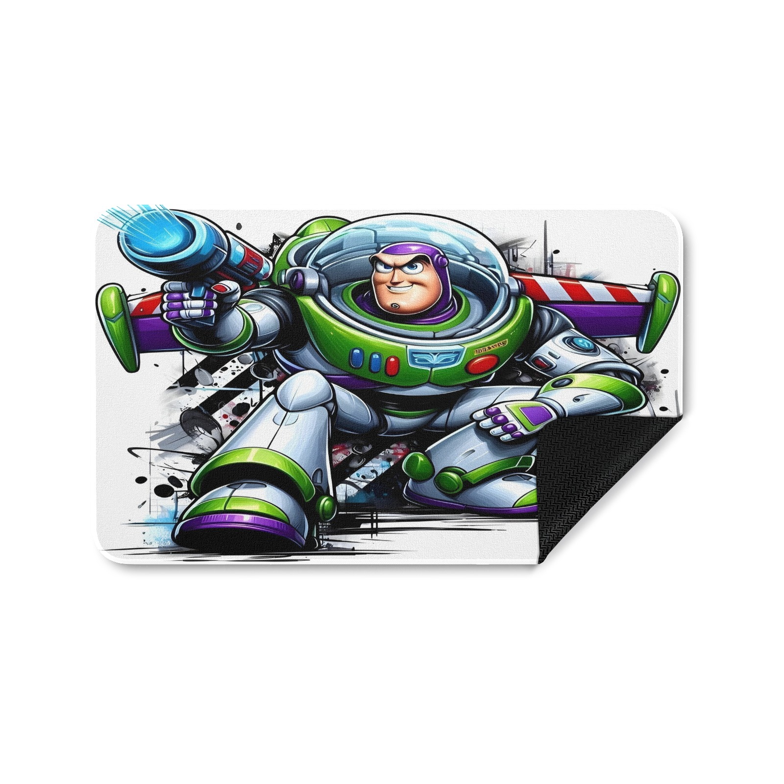 Buzz Lightyear 2 Patterned Floor Mat Is Durable And Easy To Clean ...