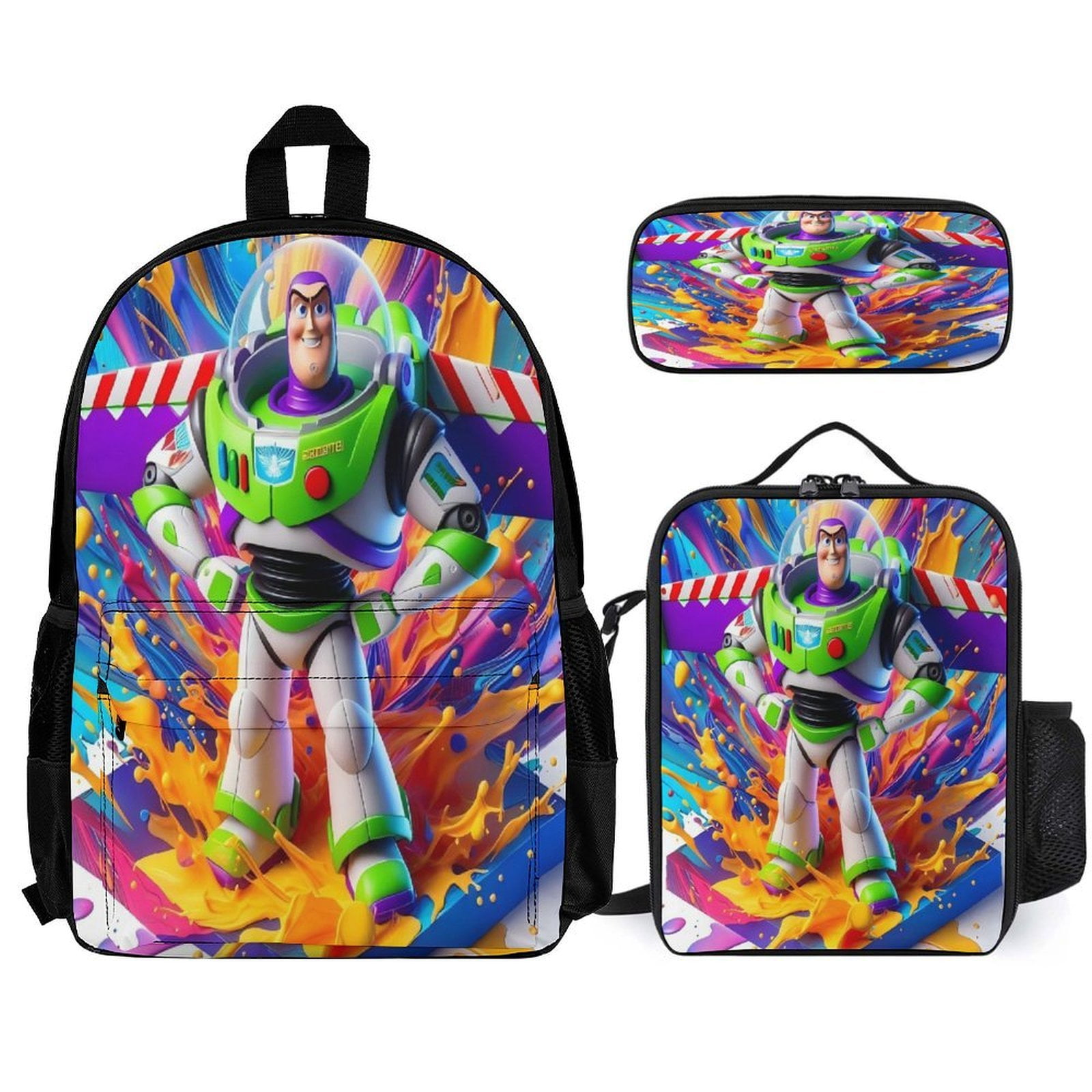 Buzz Lightyear Backpack 3-Piece Set | 16.5" Backpack, Pencil Case and ...