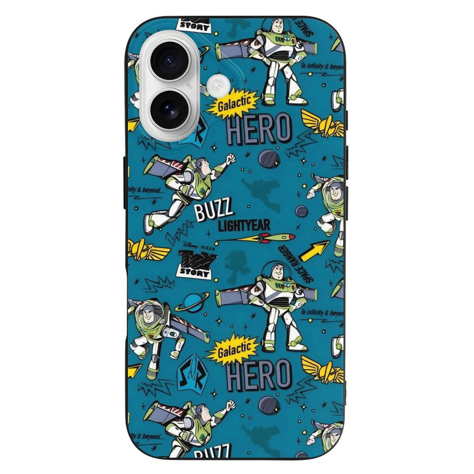 Buzz Lightyear Cartoon Phone Case for iPhone 16 Phone Case Funny TPU ...