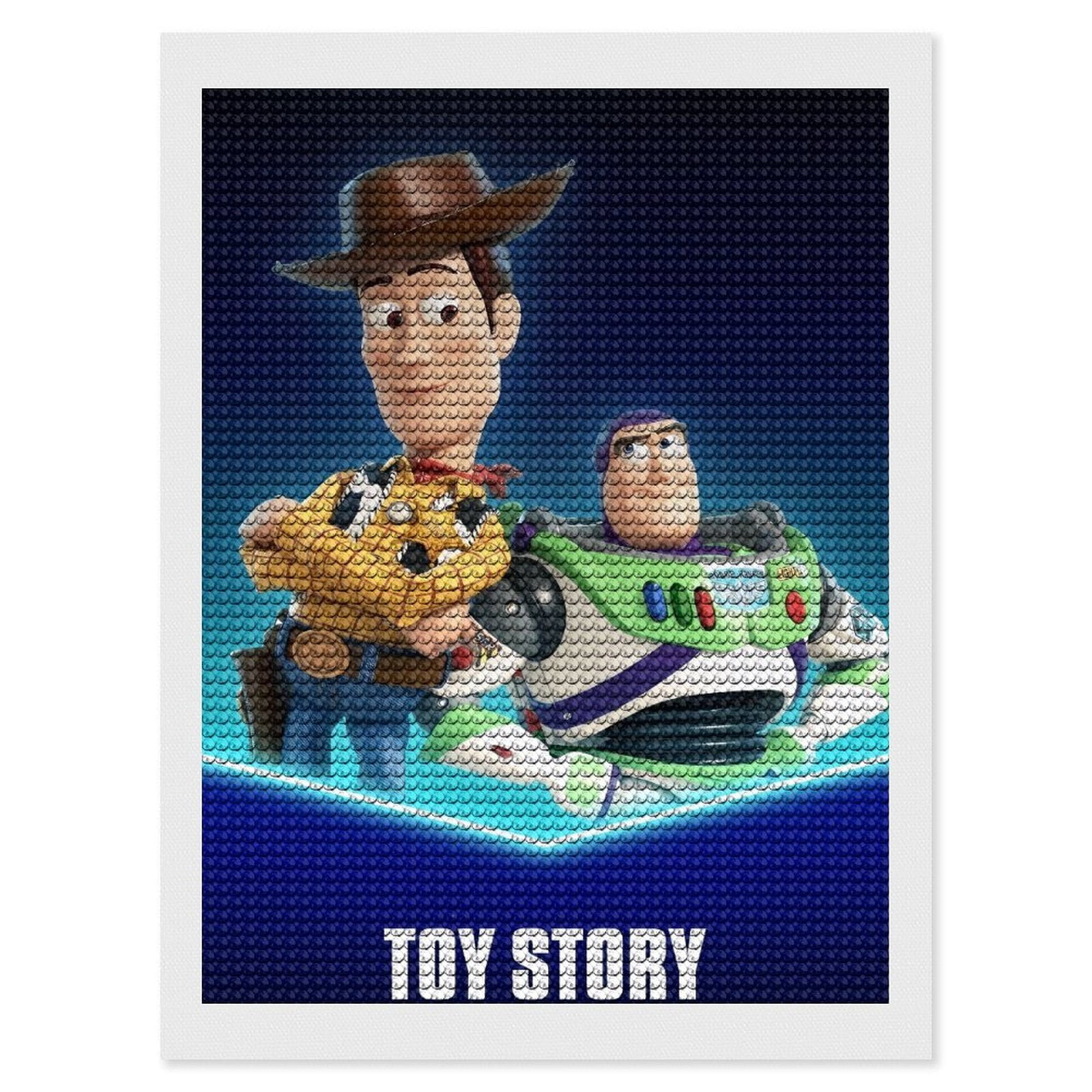 Buzz Lightyear Cartoon diamond painting suitable for home wall ...