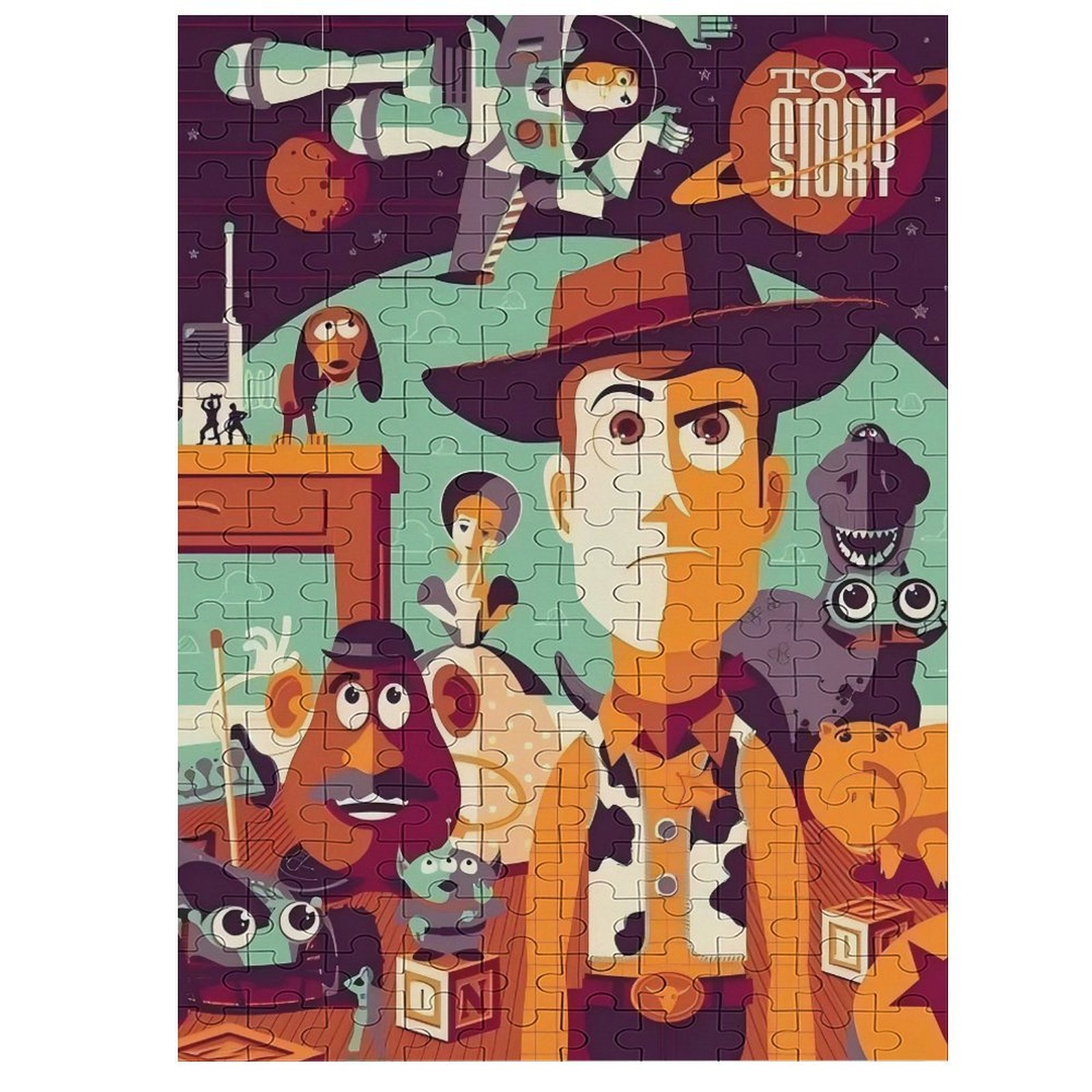 Buzz Lightyear Christmas Jigsaw Puzzles Interlocking puzzles for kids ...