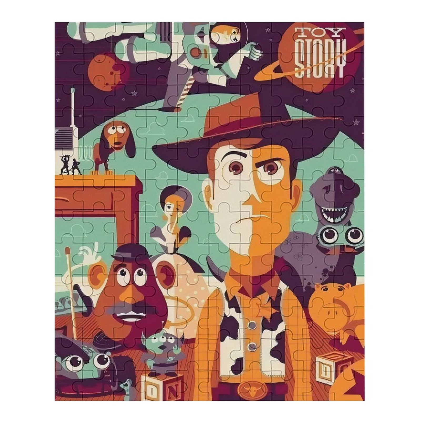 Buzz Lightyear Christmas Jigsaw Puzzles Interlocking puzzles for kids ...