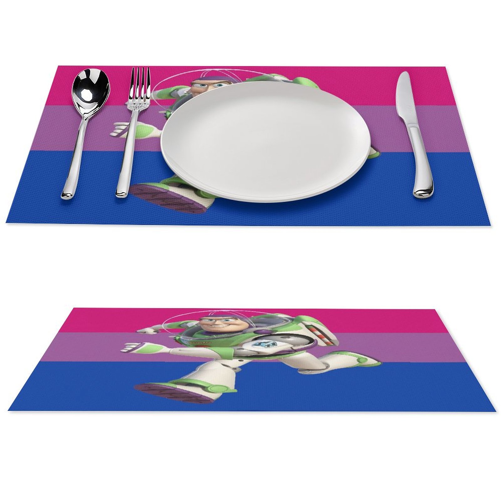 Buzz Lightyear Cute cartoon table mat non-slip heat-resistant washable ...