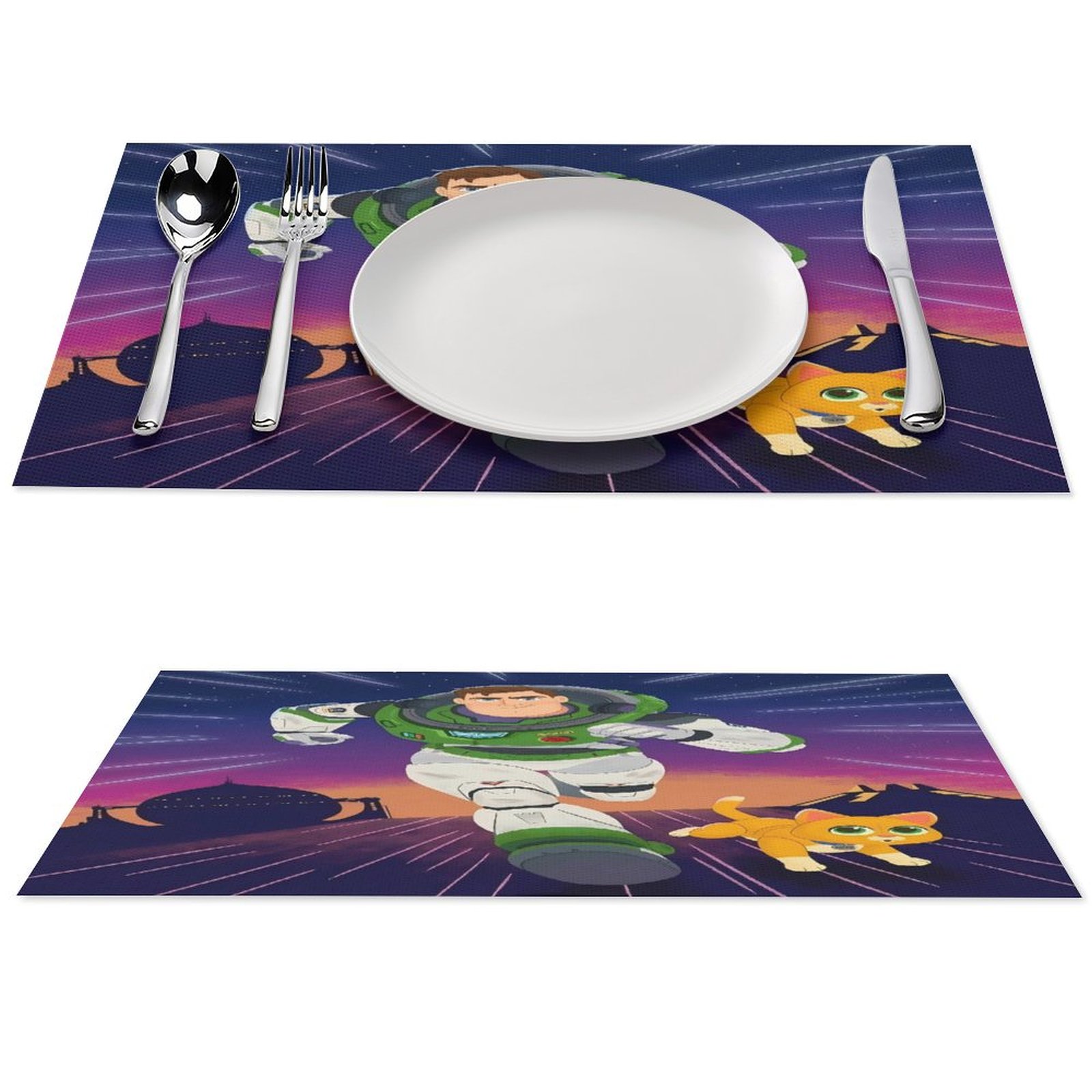 Buzz Lightyear Cute cartoon table mat non-slip heat-resistant washable ...