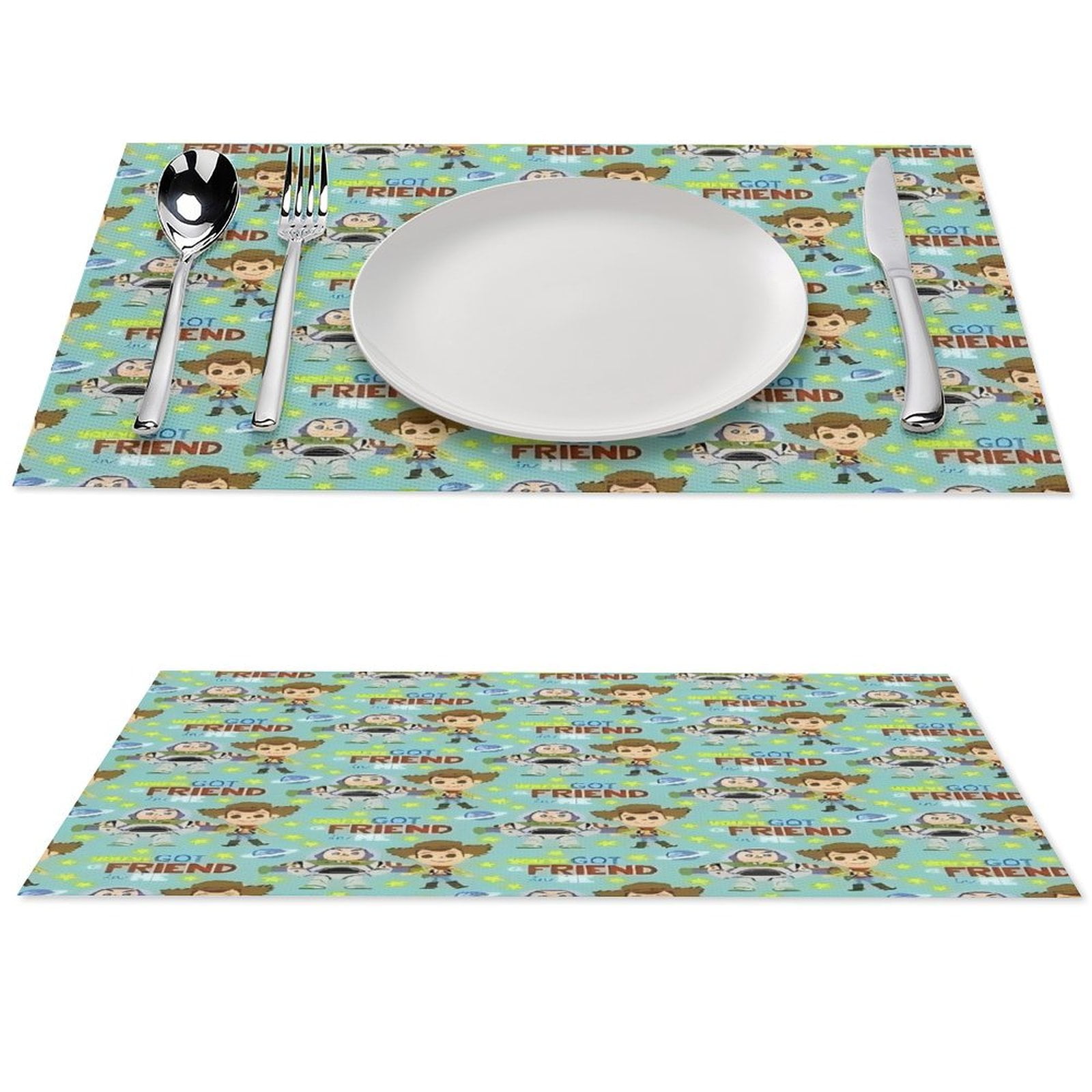 Buzz Lightyear Cute cartoon table mat non-slip heat-resistant washable ...