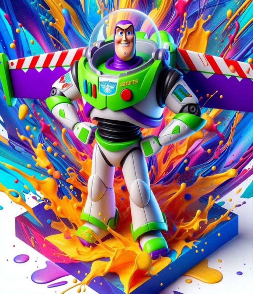 Buzz Lightyear DIY 5D Diamond Painting Kits for Adults Toy Story Full ...