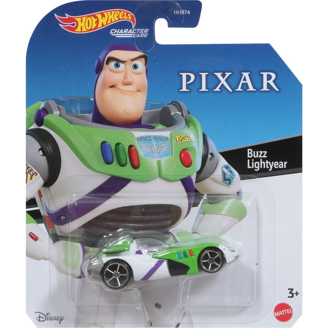 Buzz Lightyear Disney Hot Wheels Diecast 1/64 - Walmart.com