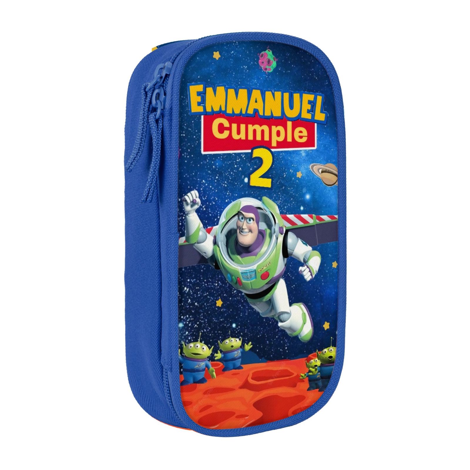Buzz Lightyear Emmanuel Cumple Pencil Case,Pencil Pouch,Extra Big ...