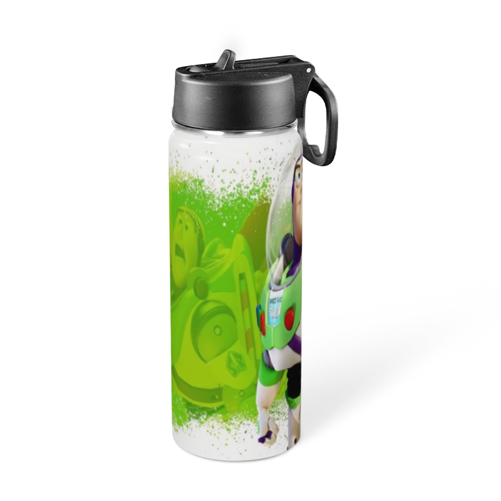 Buzz Lightyear Insulated Stainless Steel Thermos Water Bottle With ...