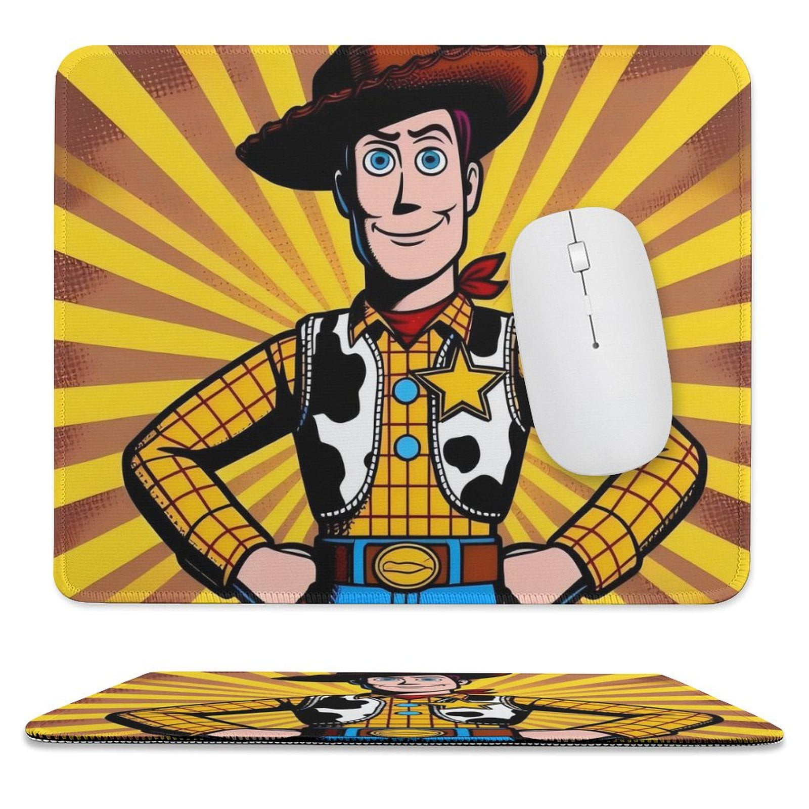 Buzz Lightyear Laptop Mouse Pad Desk Mat Desktop Decoration 9.8"x11.8 ...