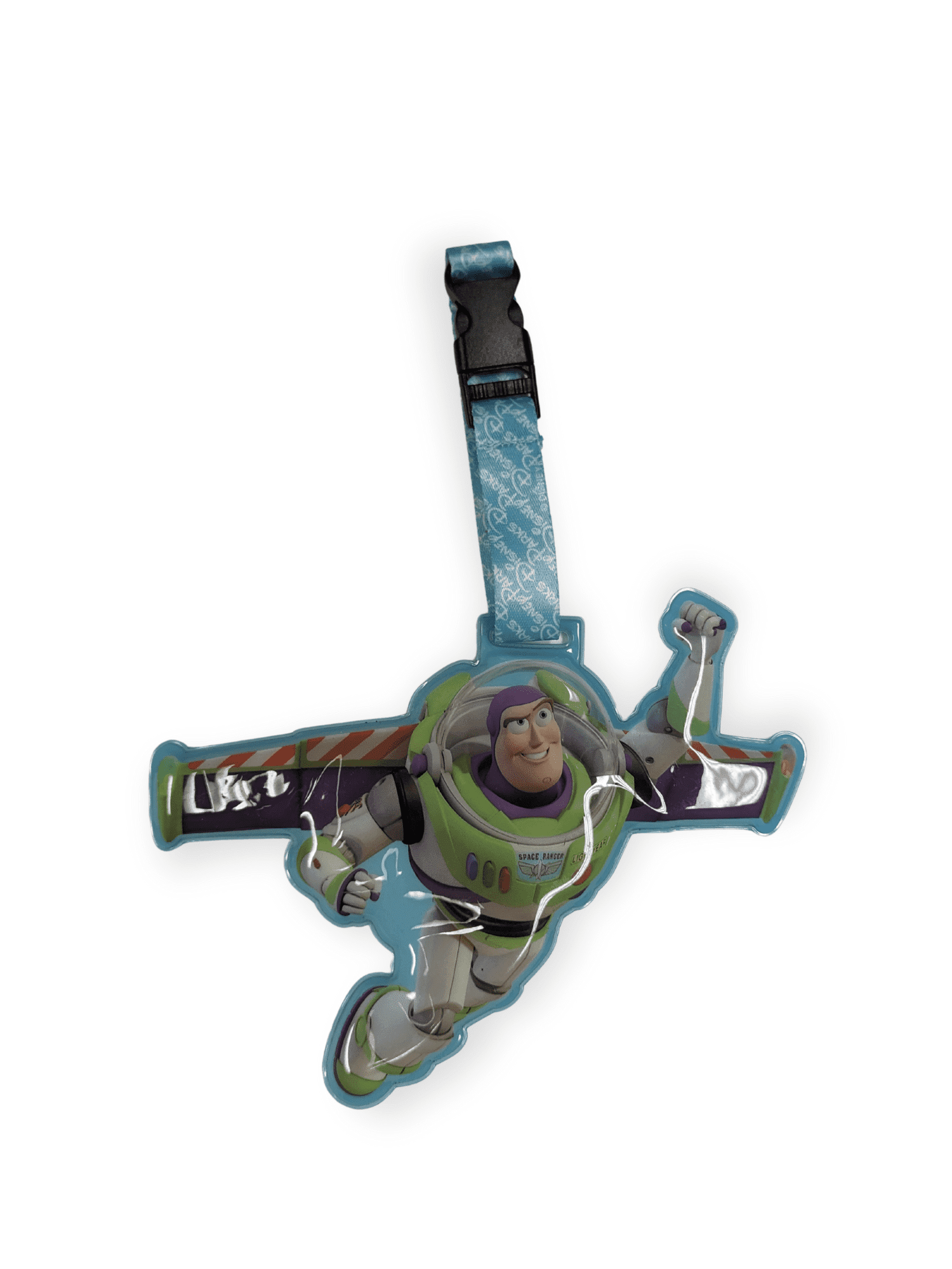 Buzz Lightyear Plastic Luggage Tag | Durable & Easy to Spot | Pixar ...