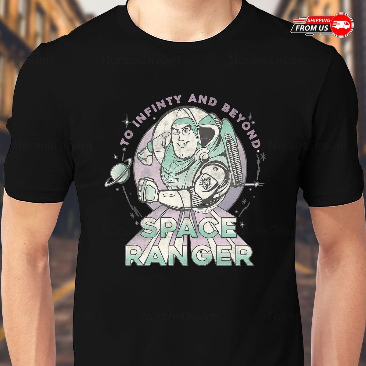 Buzz Lightyear Shirt, Retro Disney Toy Story Buzz Lightyear Space ...