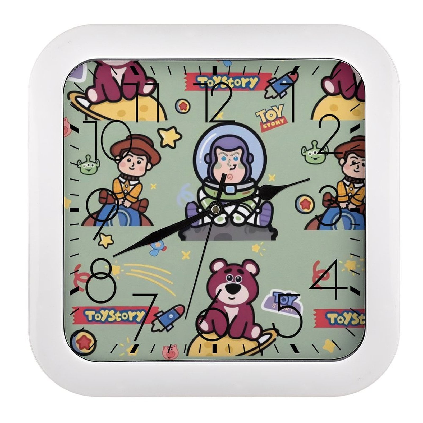 Buzz Lightyear Square wall clock battery operated decorative - Walmart.com