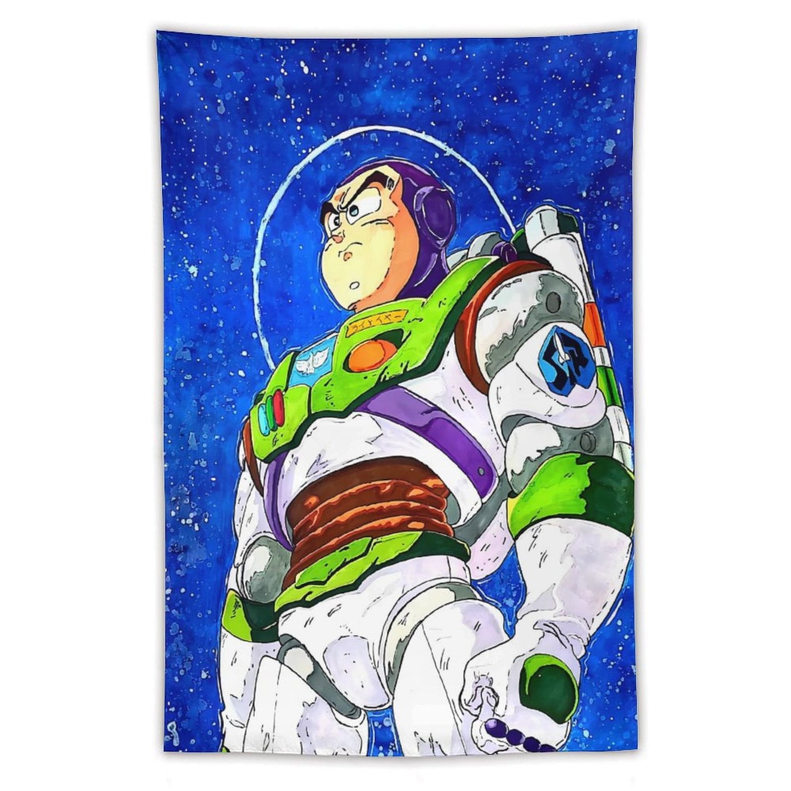 Buzz-Lightyear Tapestry, Wall Hanging Decor, Aesthetic for Bedroom ...
