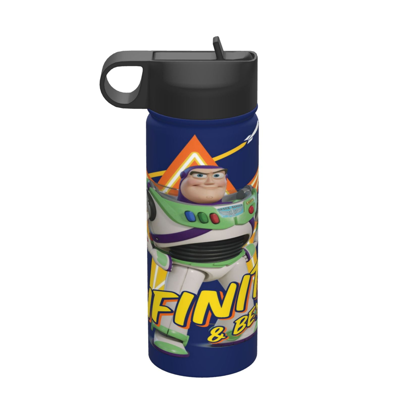 Buzz Lightyear Toy Story 18 oz Insulated Water Bottle, Reusable ...
