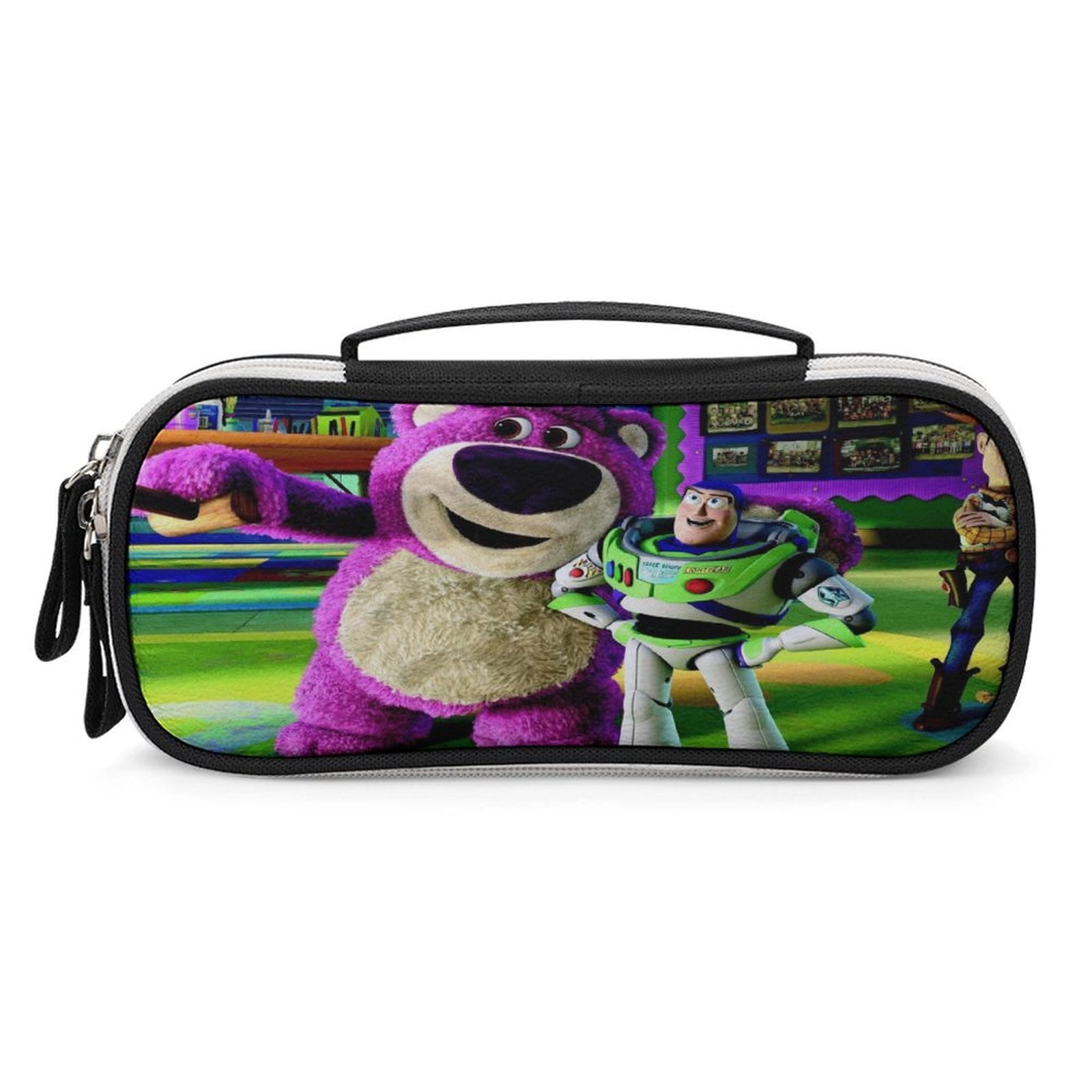 Buzz Lightyear Toy Story Big Capacity Pencil Case Bag with Zipper ...