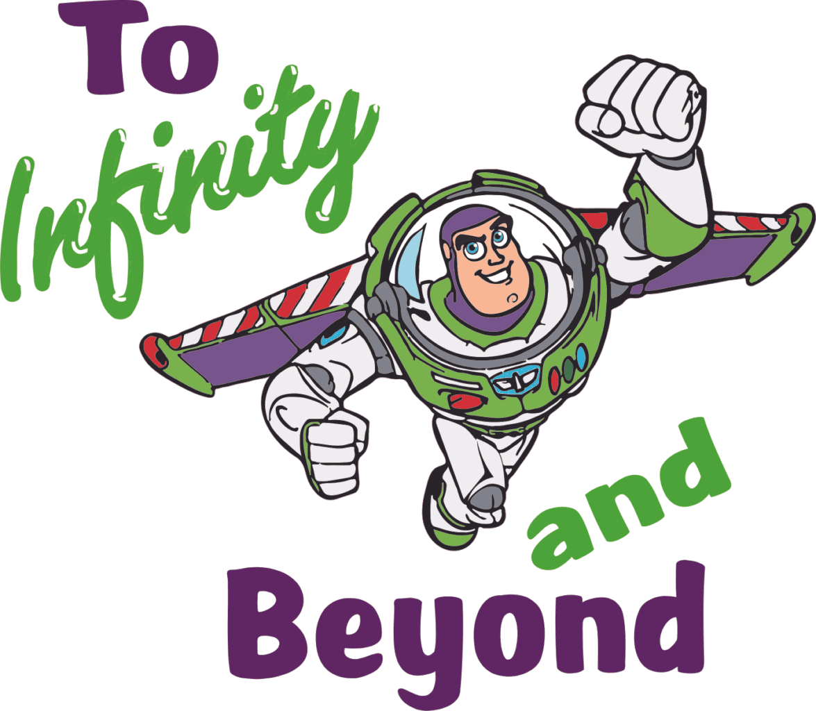 Buzz Lightyear Toy Story Cartoon Decors Wall Sticker Art Design Decal ...