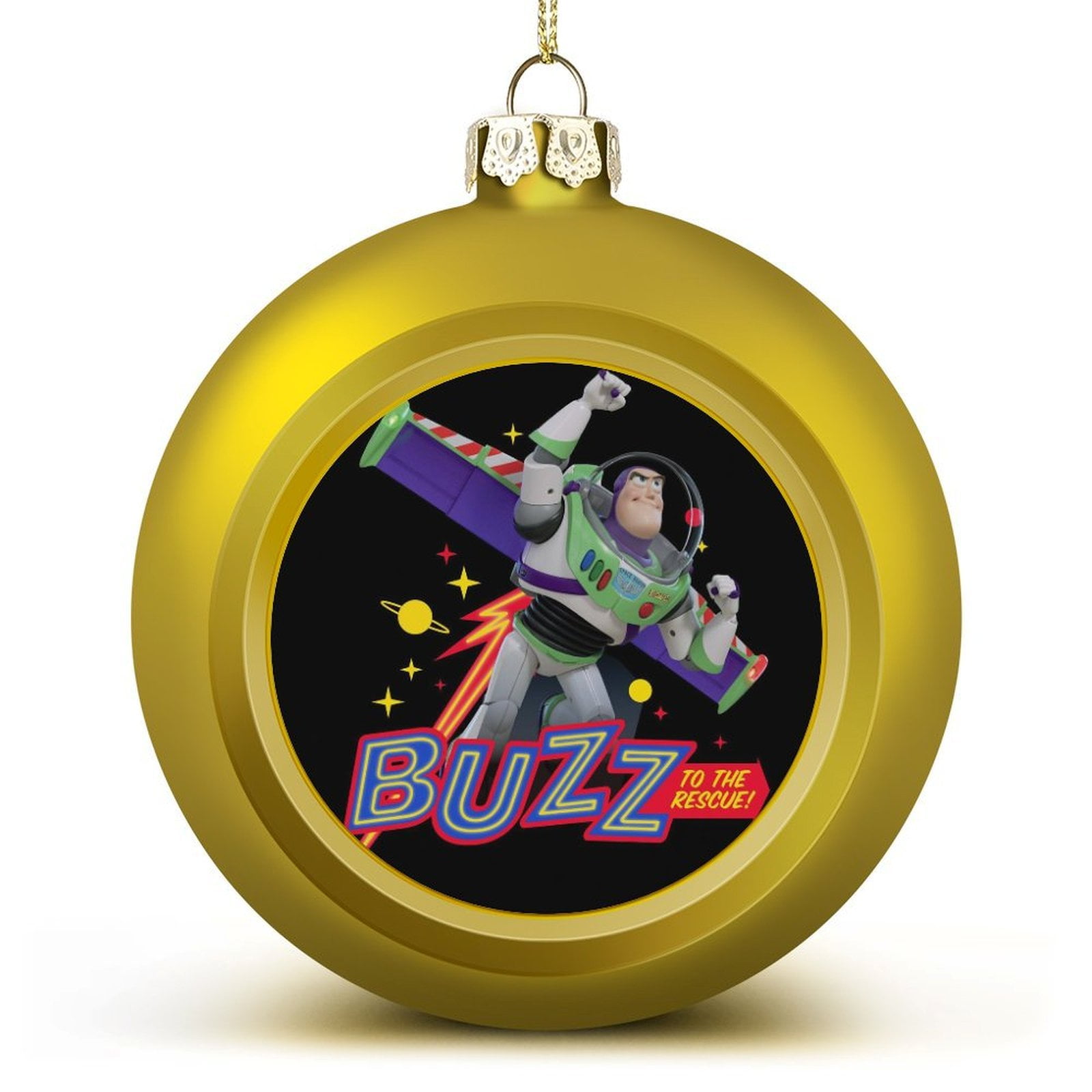 Buzz Lightyear Toy Story Christmas Ball Ornaments, 2.4 Inch Christmas ...