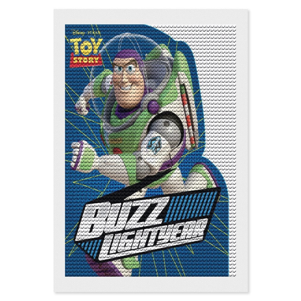 Buzz Lightyear Toy Story Diamond Art Kits for Adults Beginners Round 5D ...