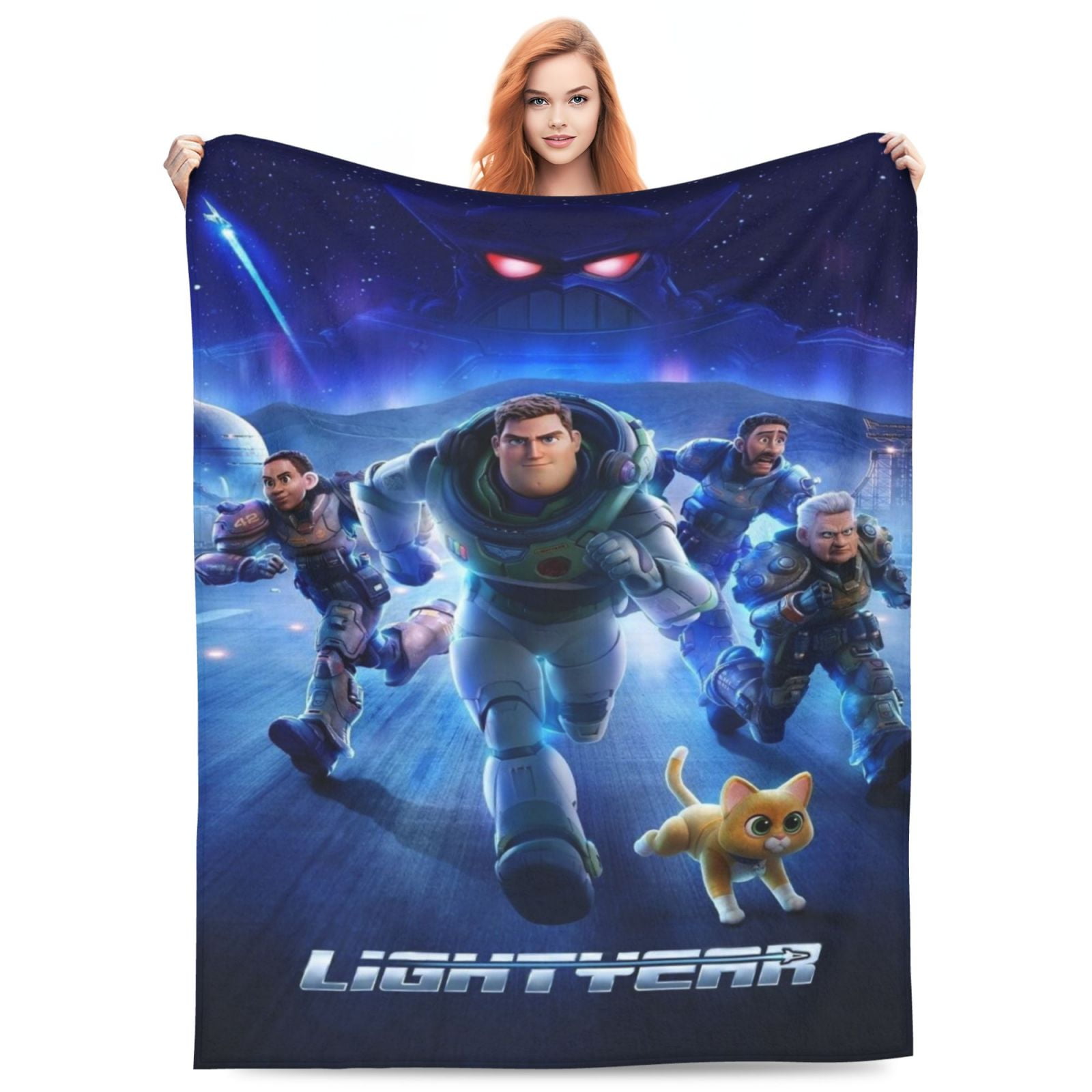 Buzz Lightyear Toy Story Fleece Throw Blanket For Couch Or Bed - Plush Cozy Fuzzy Blanket 80"X60 ...