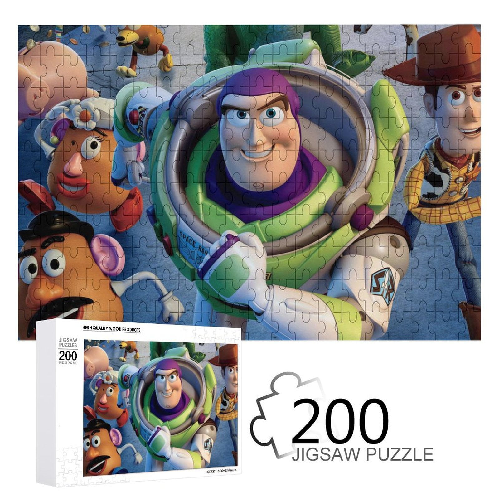 Buzz Lightyear Toy Story Jigsaw Puzzle for Adults - 200 Piece Puzzle ...