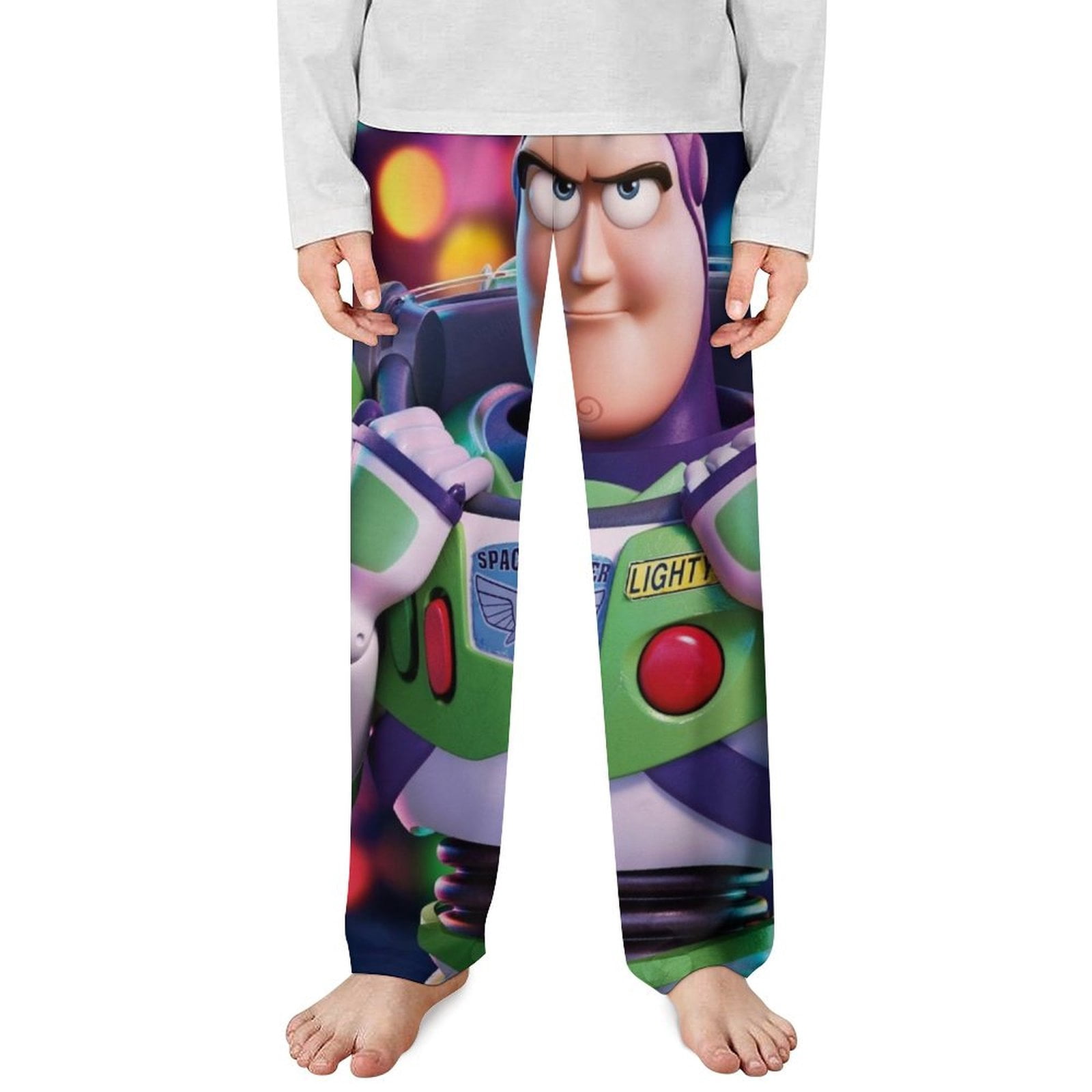 Buzz Lightyear Toy Story Kids Pajamas Pants Soft Elastic Waist PJ Bottoms Comfy Lounge Long ...