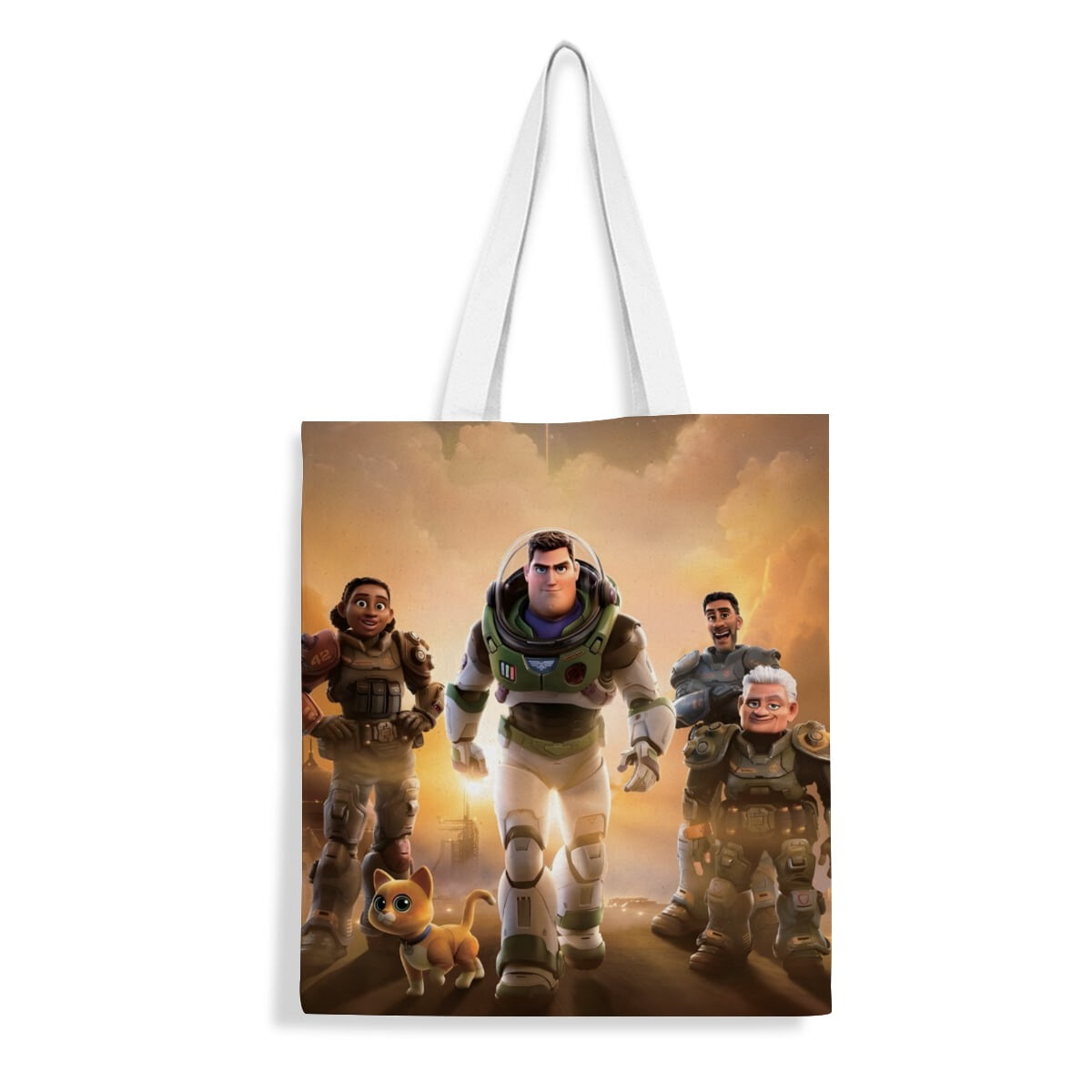 Buzz Lightyear & Toy Story canvas Tote Bag handbag: Fashionable ...