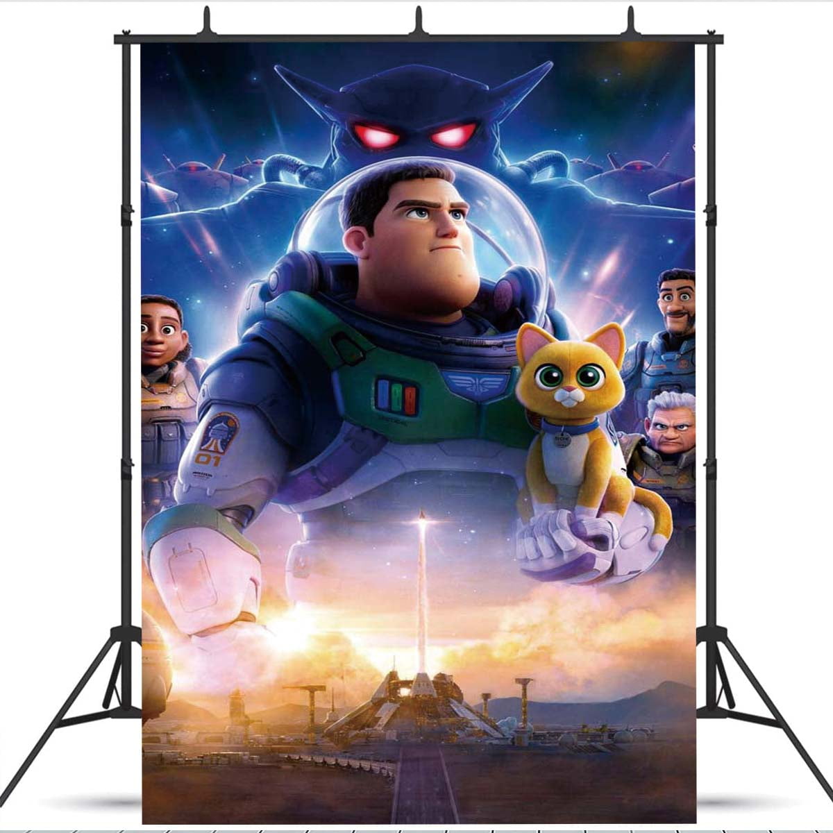 Buzz Lightyear school Poster Backdrop Banner Party Supplies Birthday ...