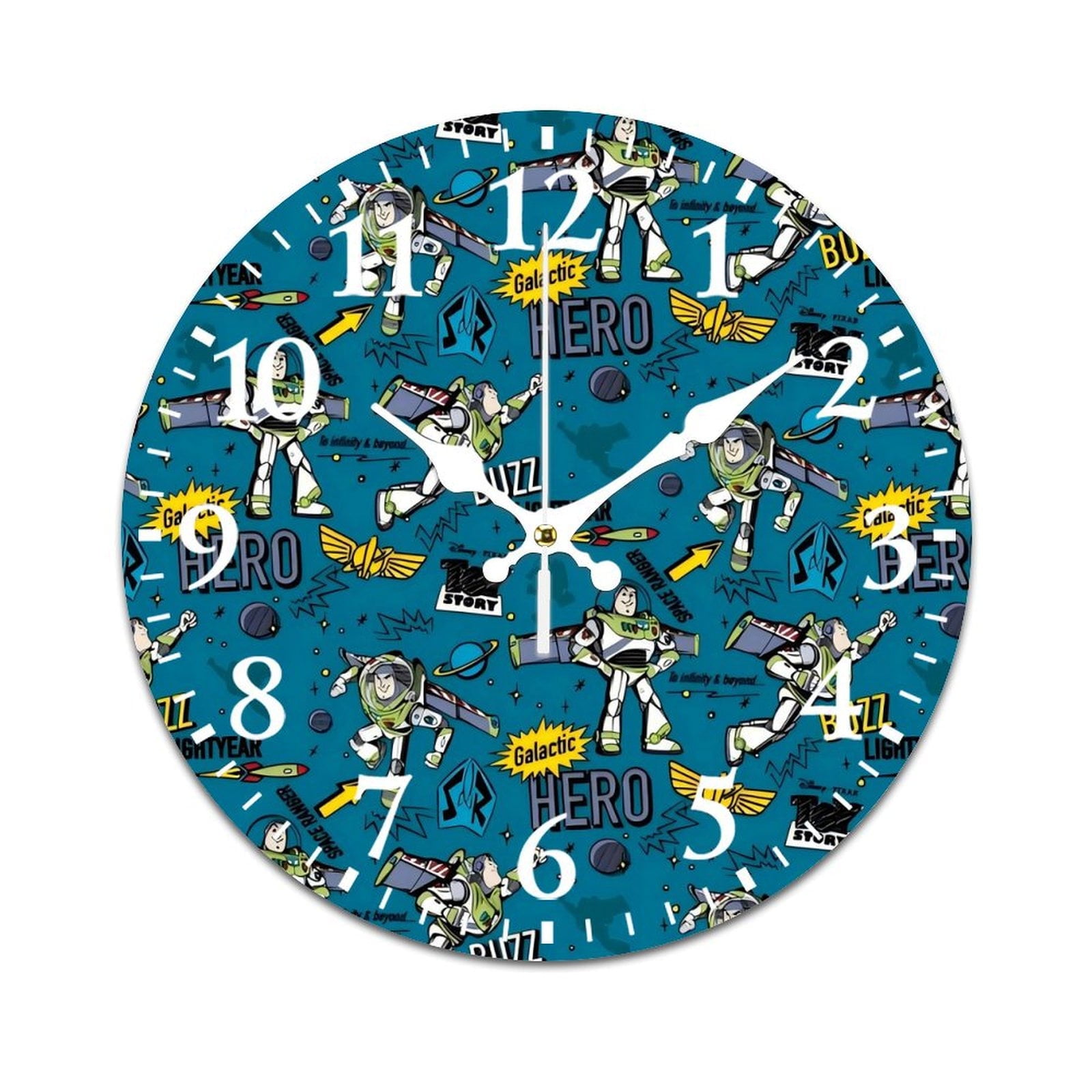 Buzz Lightyear wall clocks battery operated decorative 34cm/13.39in - Walmart.com