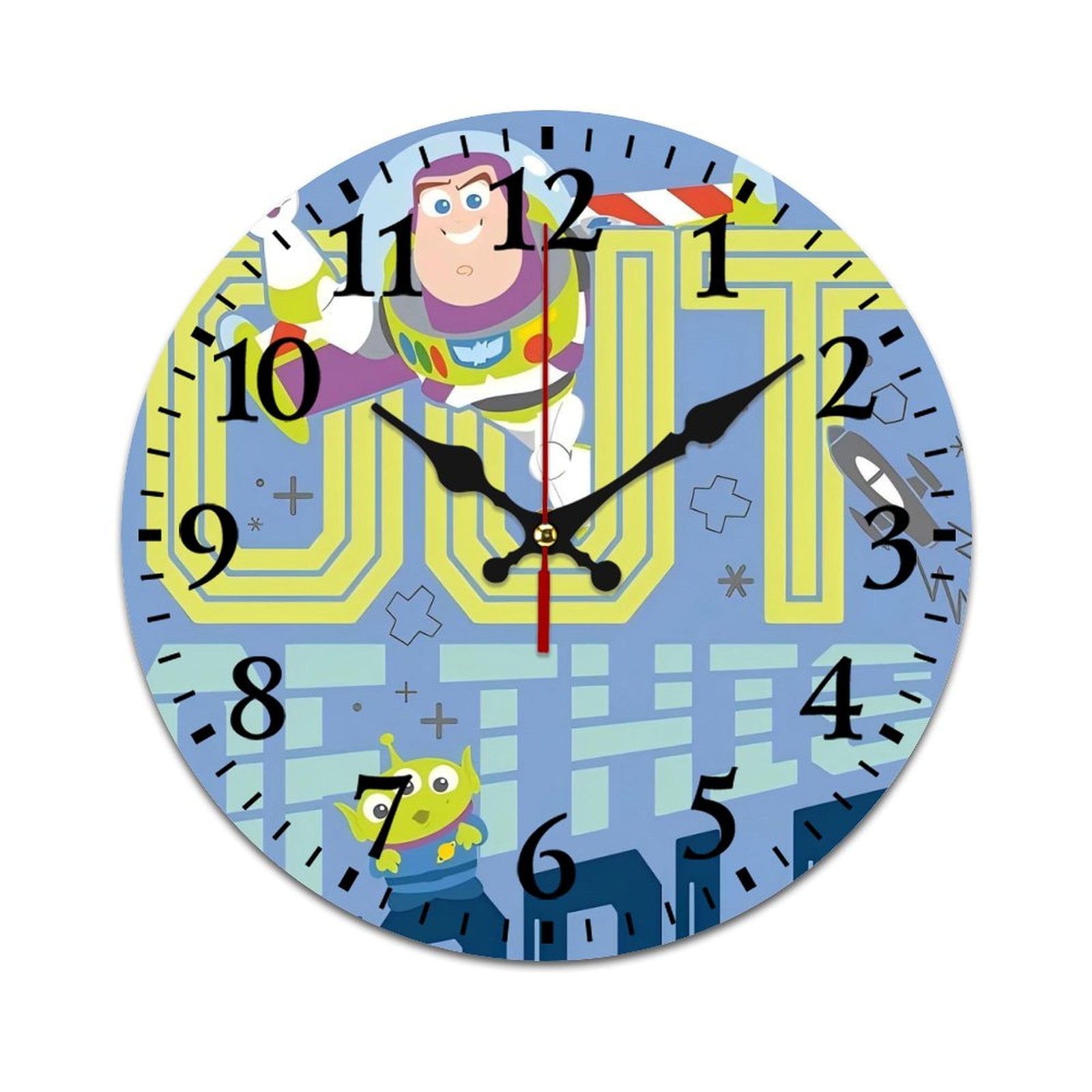 Buzz Lightyear wall clocks battery operated decorative 34cm/13.39in - Walmart.com