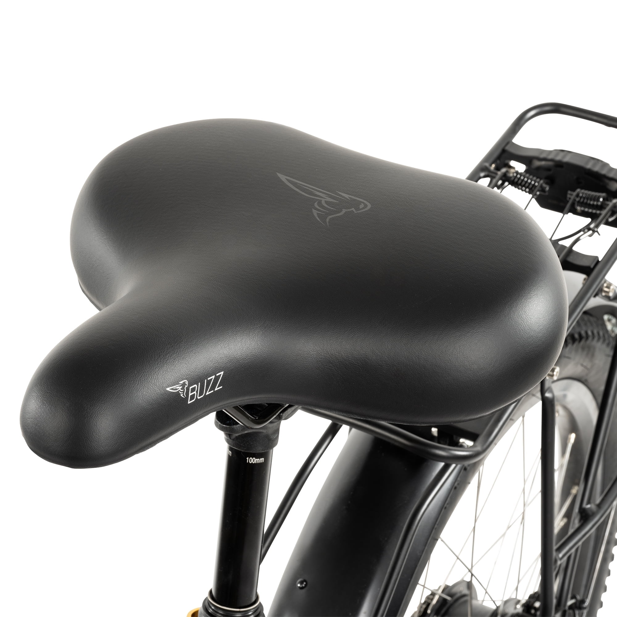 Buzz Memory Foam Seat, Buzz e-Bike Compatible, Comfort Saddle, Black - Walmart.com