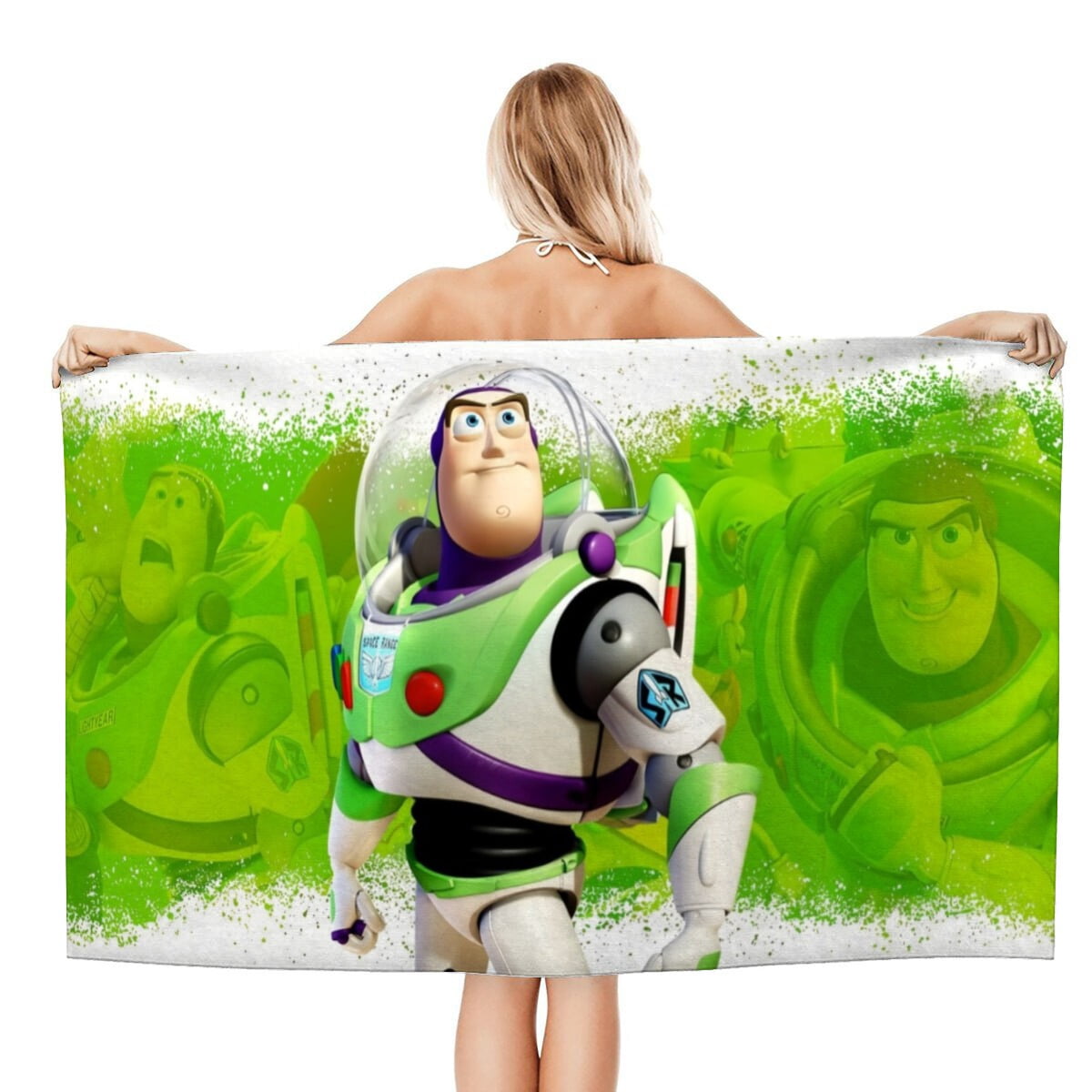 Buzz lightyear Beach Towel Quick Dry Microfiber Absorbent Soft Pool ...