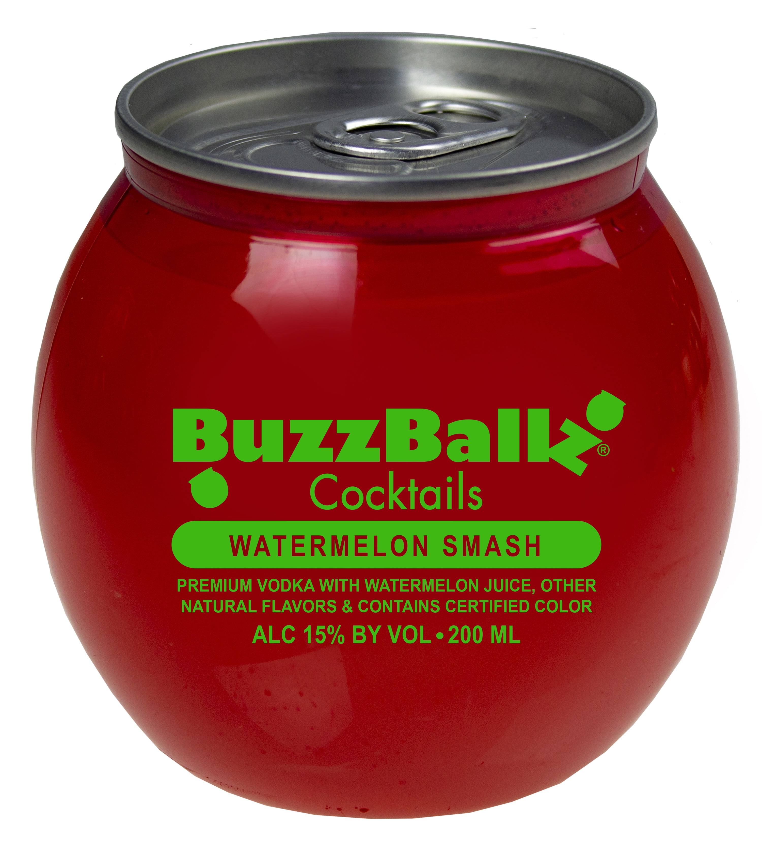 BuzzBallz Cocktails Watermelon Smash - 200mL - Walmart.com