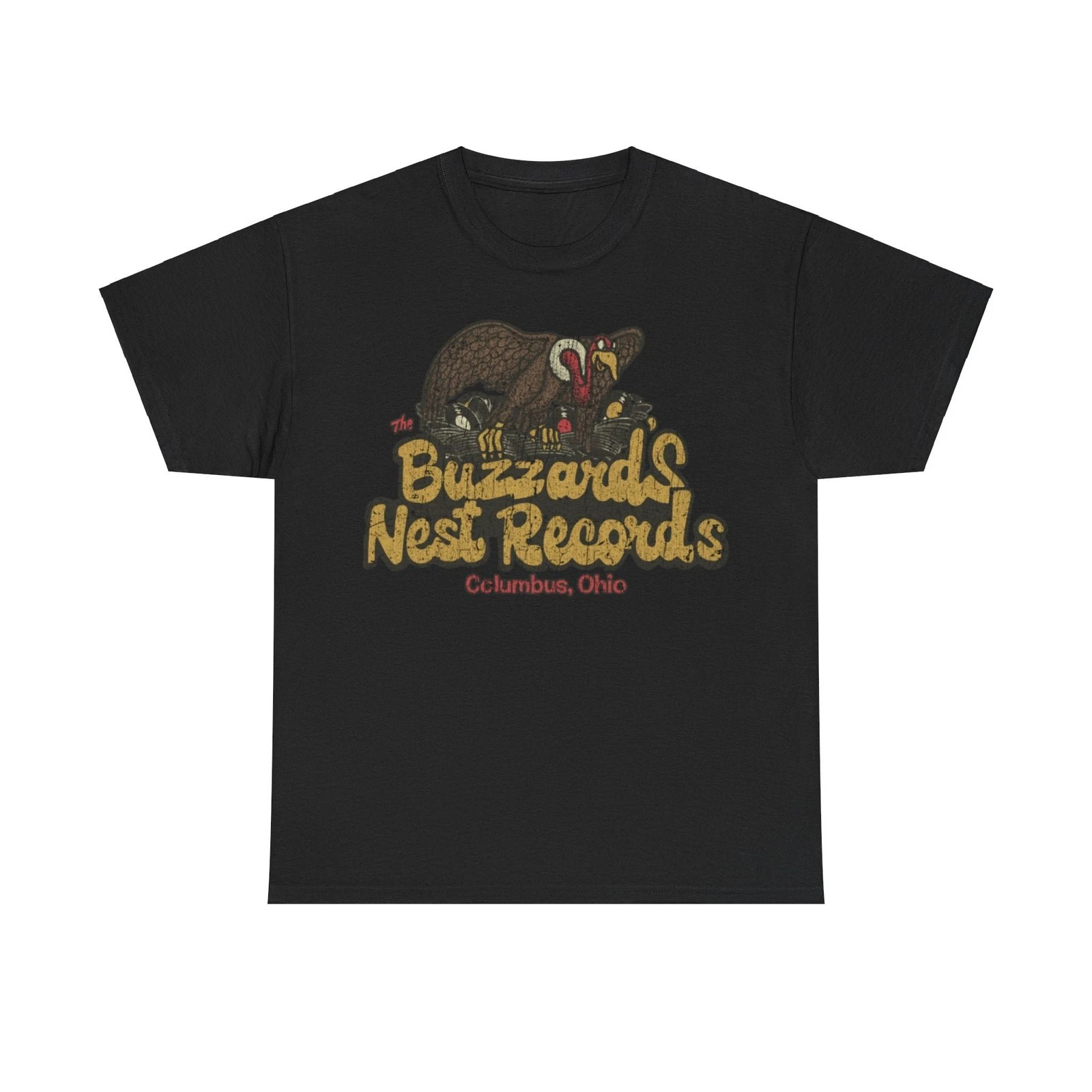 Buzzards Nest Records 1976 Columbus Ohio Music Unisex T-Shirt, up to ...