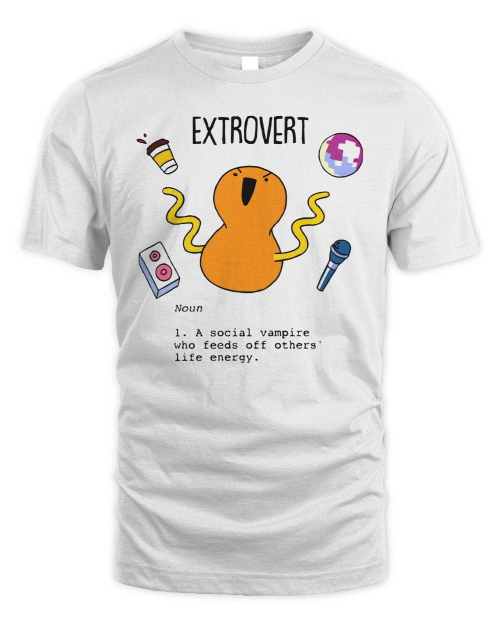 Buzzfeed Unsolved Merch The Land Of Boggs Extrovert Shirt - Walmart.com