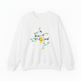 Buzzing Oh Christmas Bee Funny Holiday Lights Graphic Design Sweatshirt ...