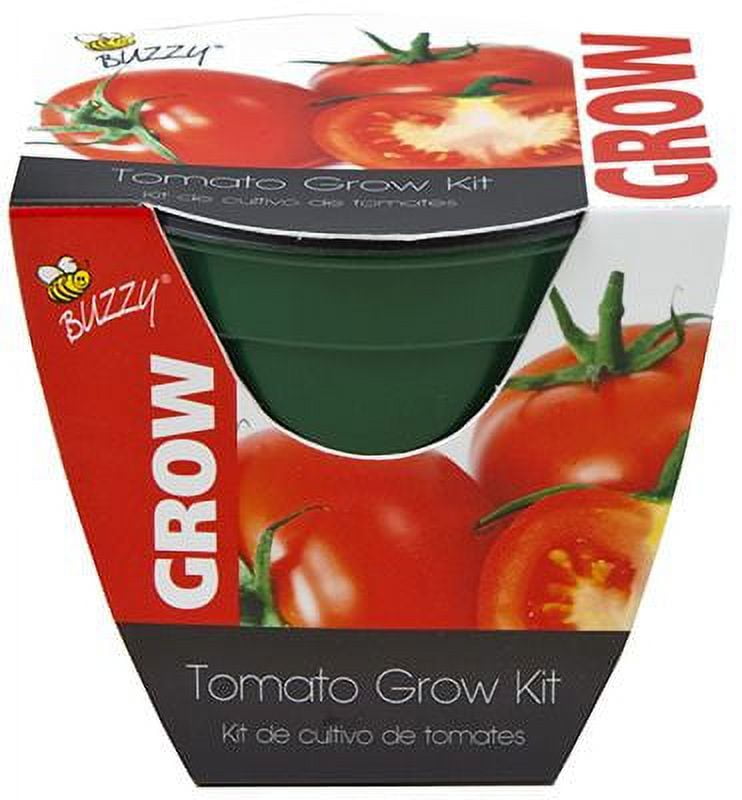 Buzzy 95530 Tomato Grow Kit, 4-In. Plastic Pot - Walmart.com
