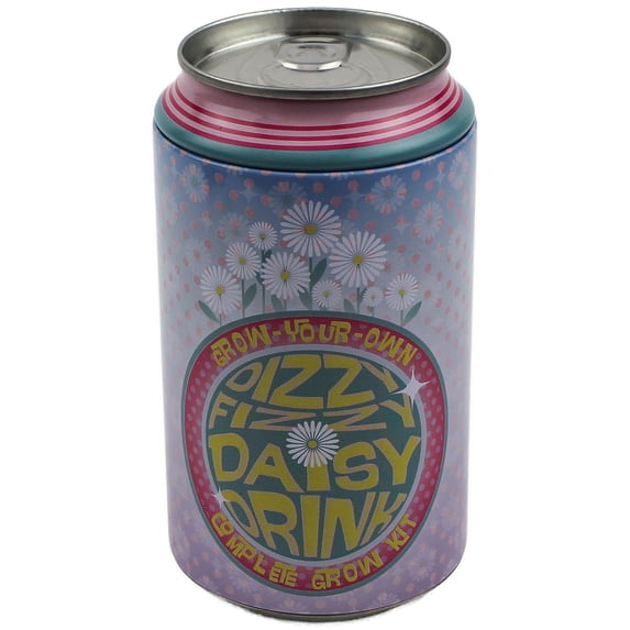 Buzzy Dizzy Fizzy Daisy Flower Soda Can Grow Kit Item 97523 - Walmart.com