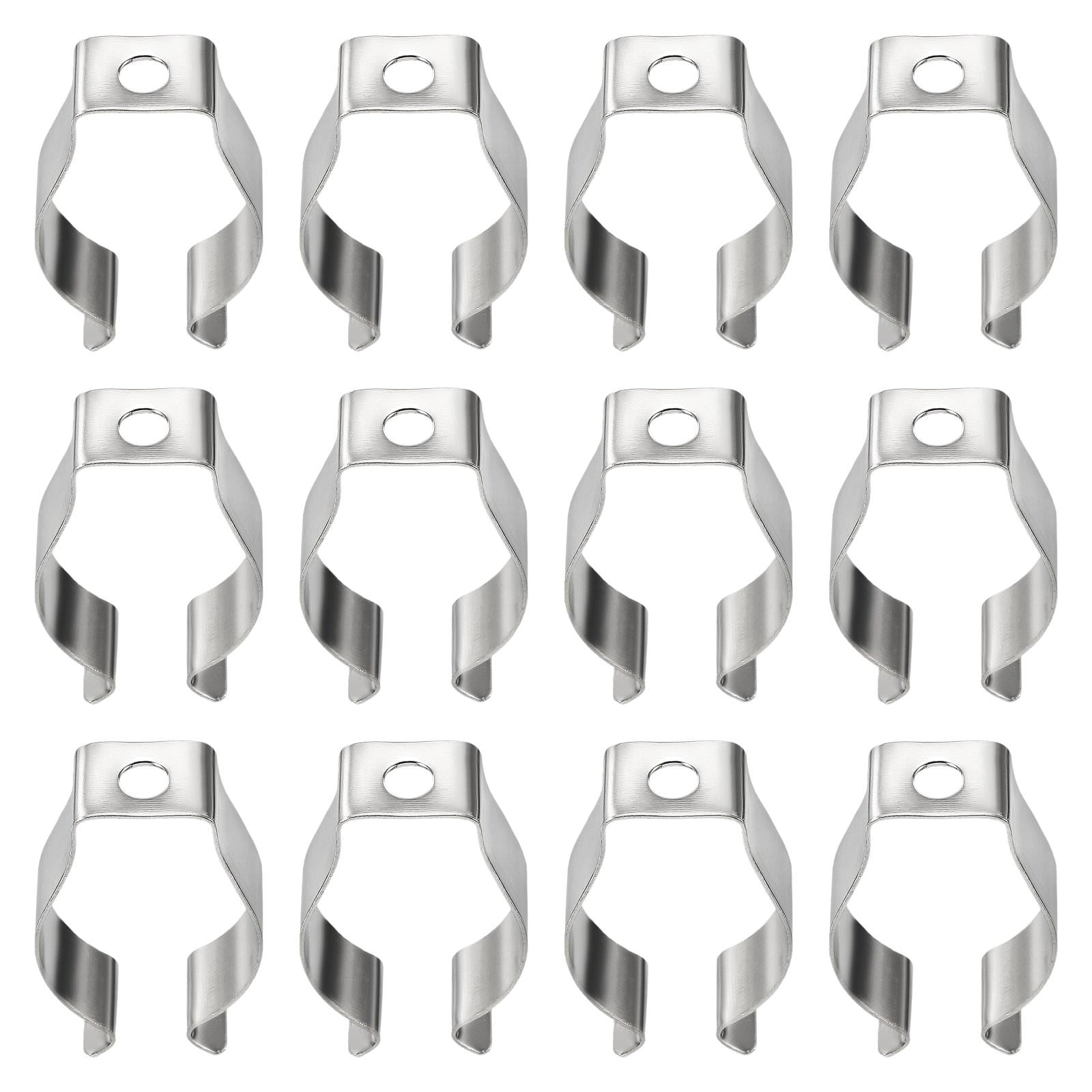 Bvdfgk 12 Pieces Clips Holder Bracket, Fluorescent Tube Holder, Sturdy ...