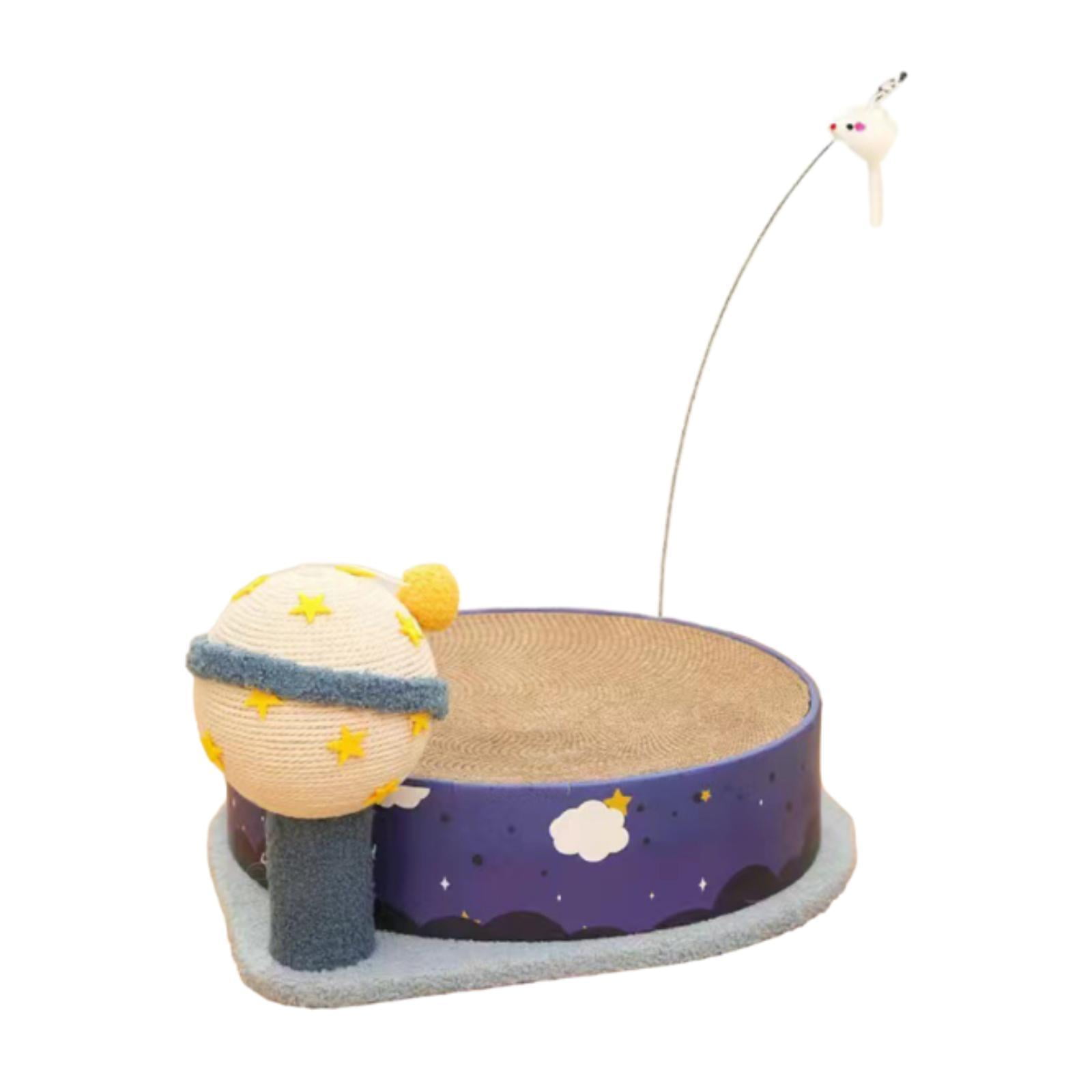 Bvdfgk 2 in 1 Cat Scratching Bed Sleeping Scratching Bed Activity ...