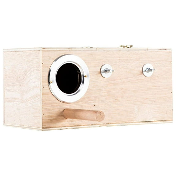 Bvdfgk Bird Box Nesting House Parrot Nest Breeding Box for Cockatoos ...