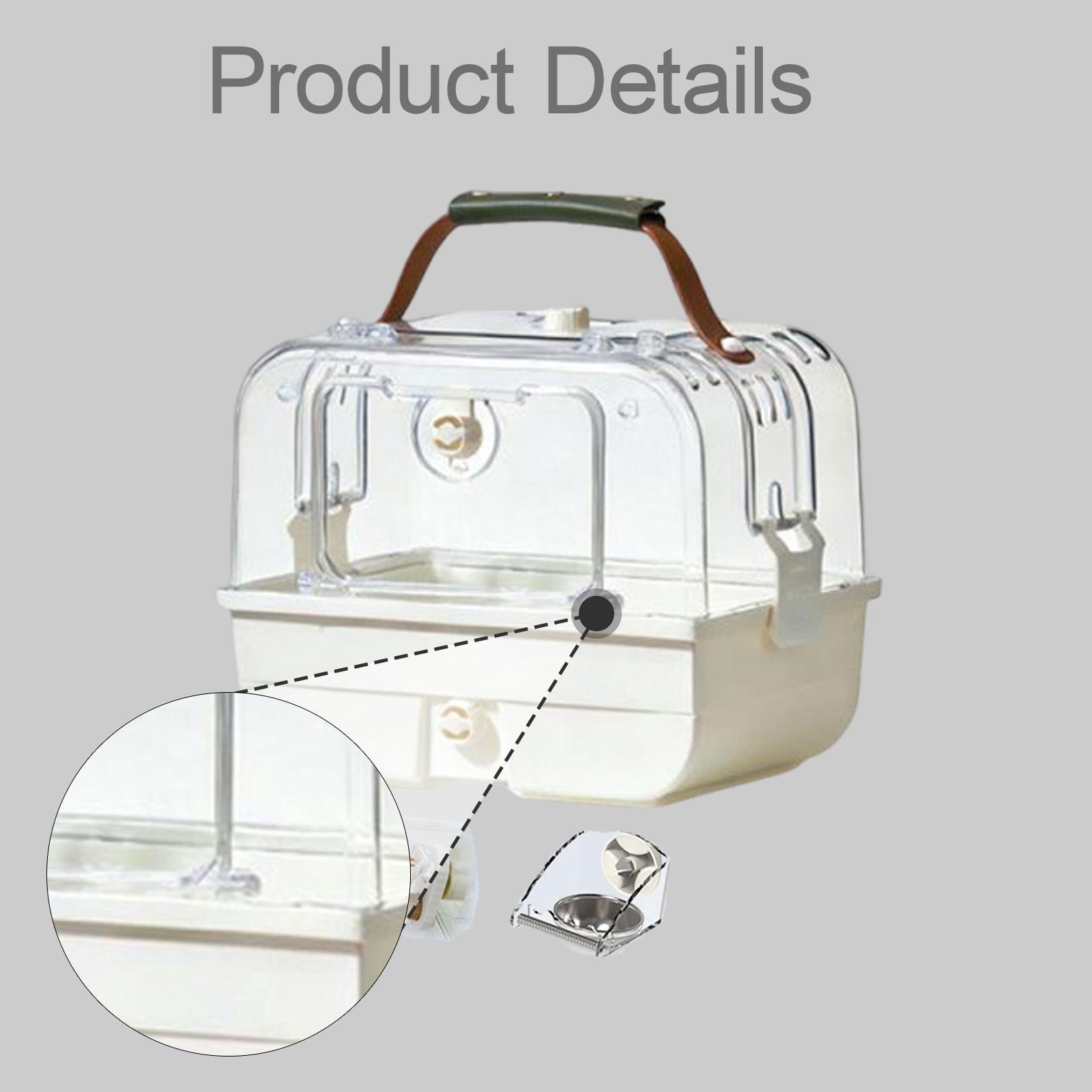 Bvdfgk Carrier with Handle Convenient Ventilation Outdoor Use Parrot ...