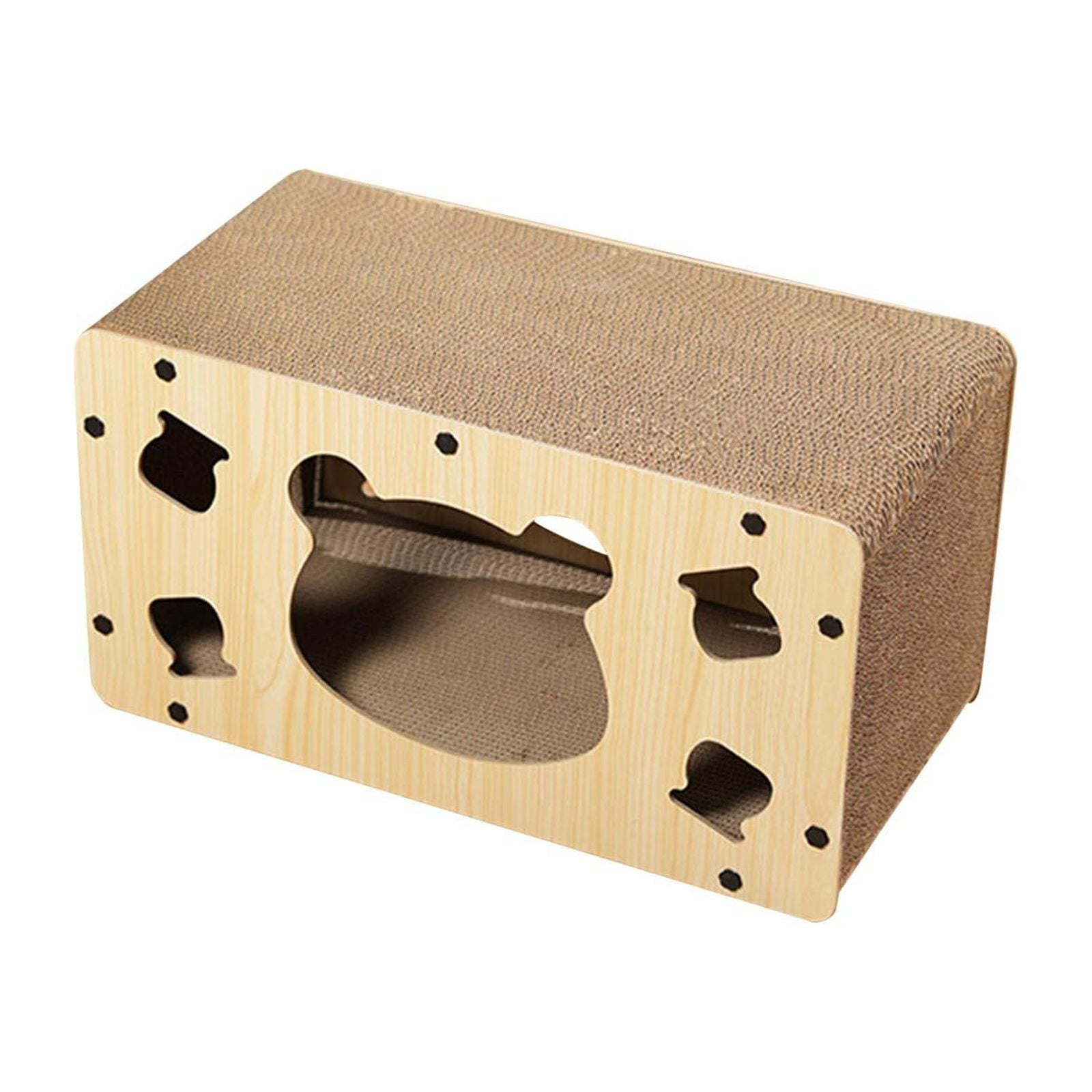 Bvdfgk Cat Scratcher Board Home Bed Furniture Shelter Corrugated ...