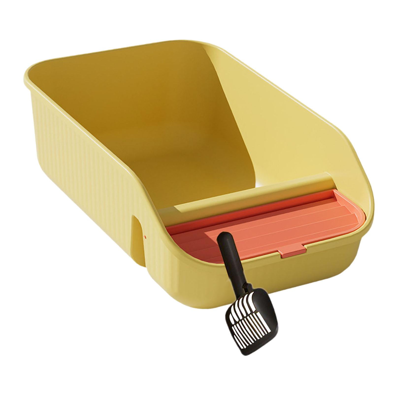 Bvdfgk Cat for Indoor Cats Container Open Top for Hamsters Yellow ...