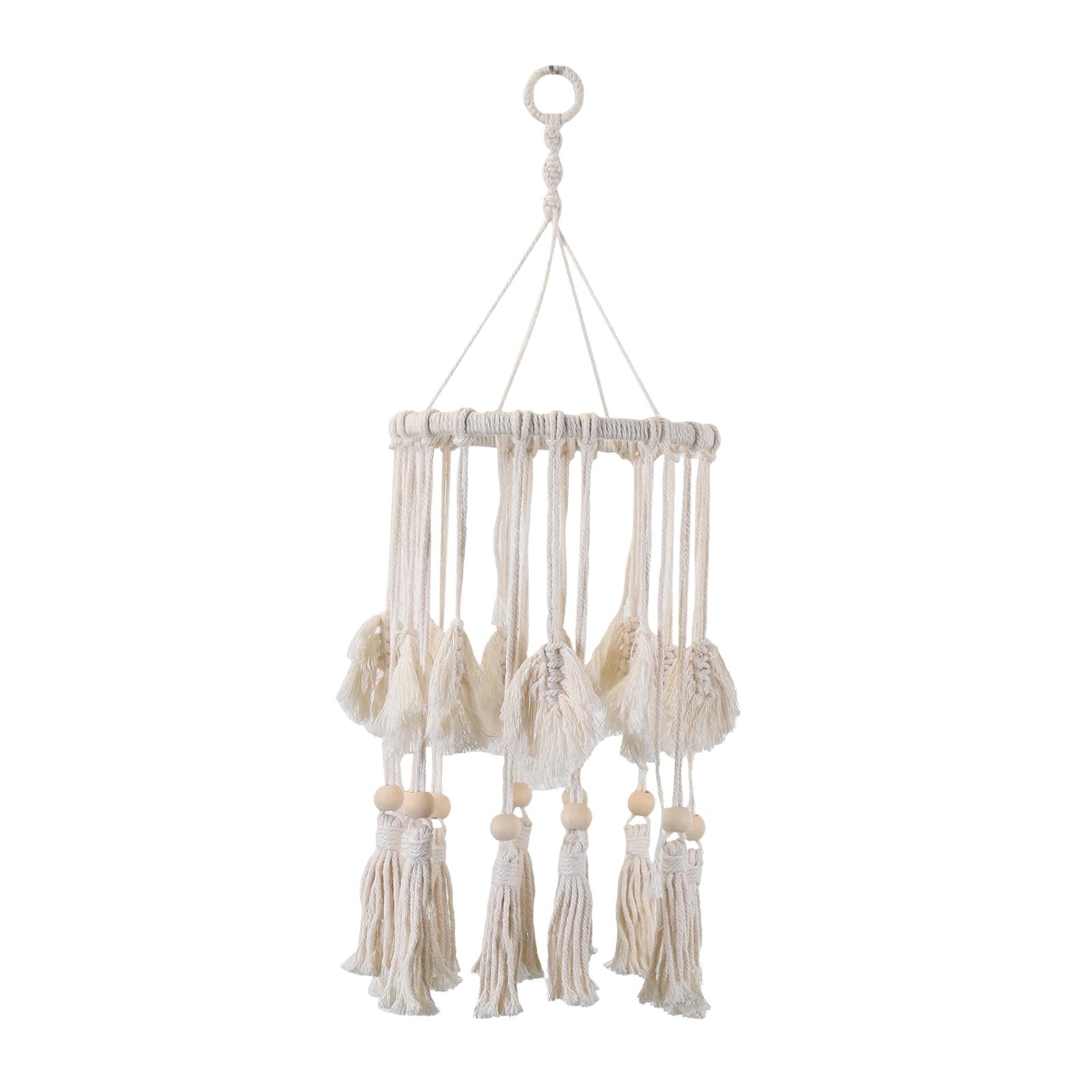 Bvdfgk Lamp Shade Bohemian Lampshade Woven Tapestry Hanging Pendant ...