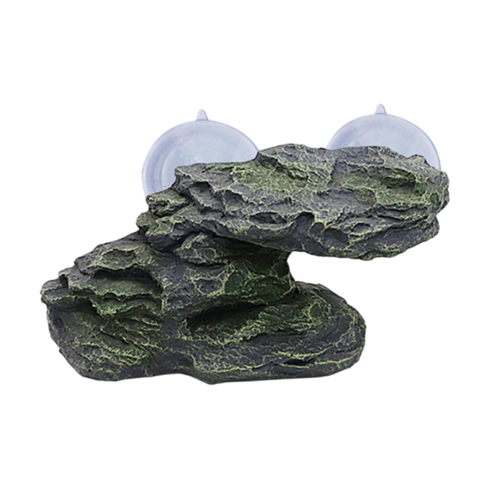 Bvdfgk Resin Step Ledge Turtle Tank Reptiles Dock Resting Terrace Stone ...