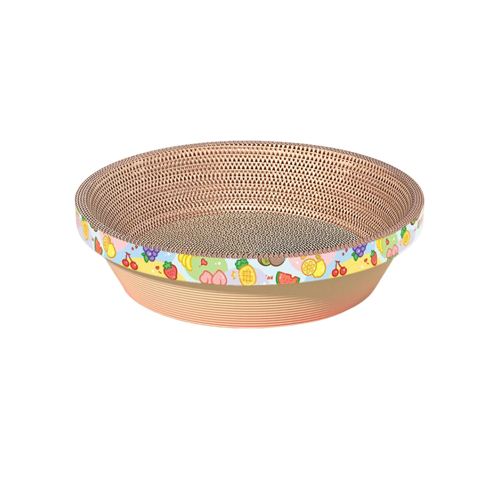 Bvdfgk Scratch Pads Bowl Pet Cushion Mat Lounge Bed Cats Scratcher ...